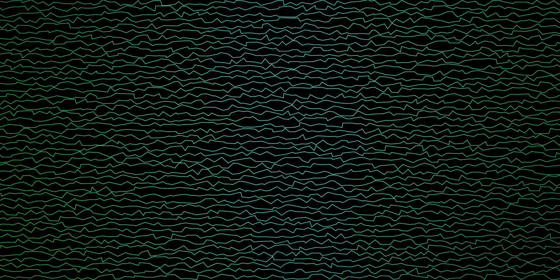 Dark Green Vector Pattern With Curved Lines 11845655 Vector Art At