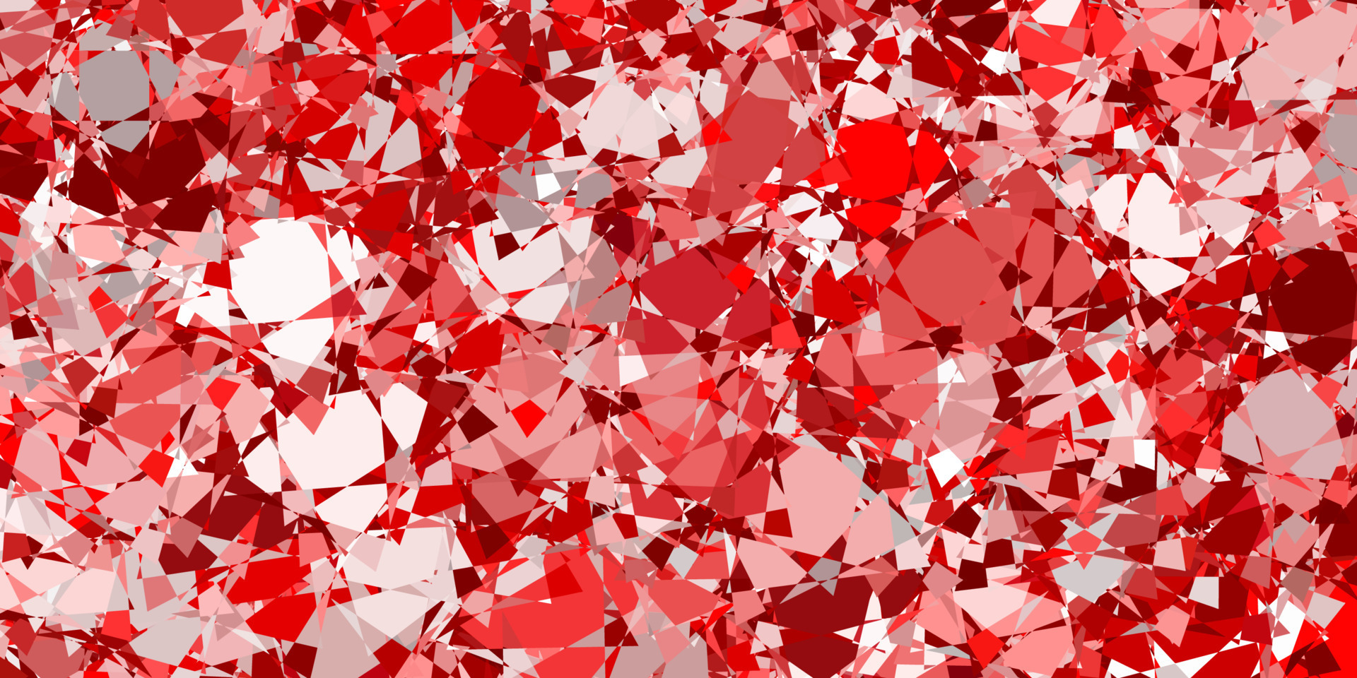 Light Red vector pattern with polygonal shapes. 11845779 Vector Art at ...