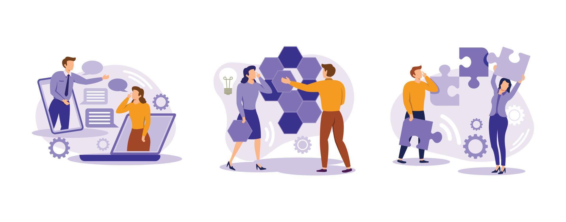 Business support. Unified communication, design structure matrix ...