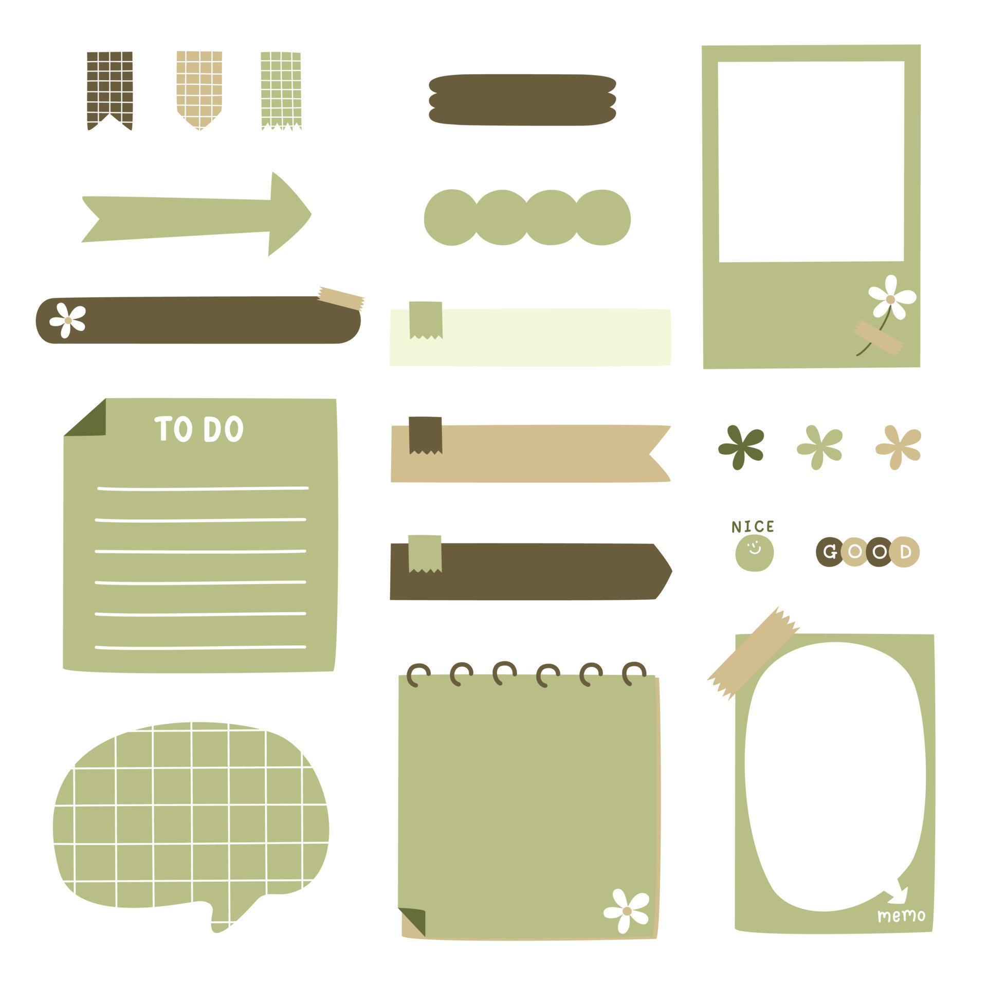 Set Of Cute Hand Drawn Doodle Text Box With Icon Speech Bubble