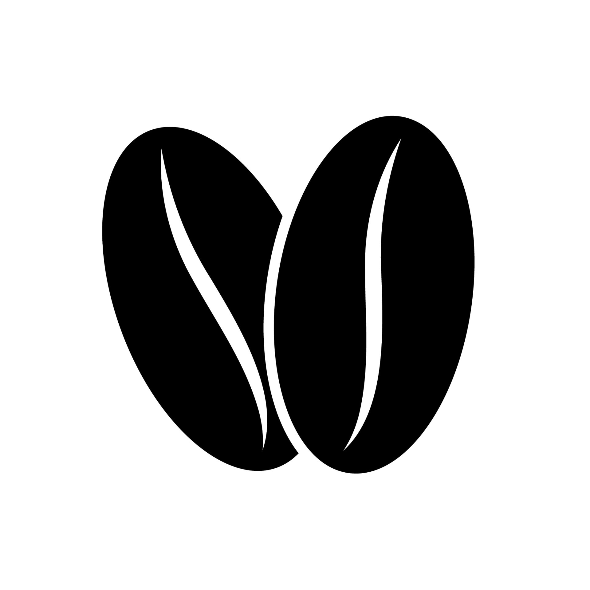 coffee bean icon vector. used for coffee symbols, coffee shop logos and more 11862401 Vector Art ...