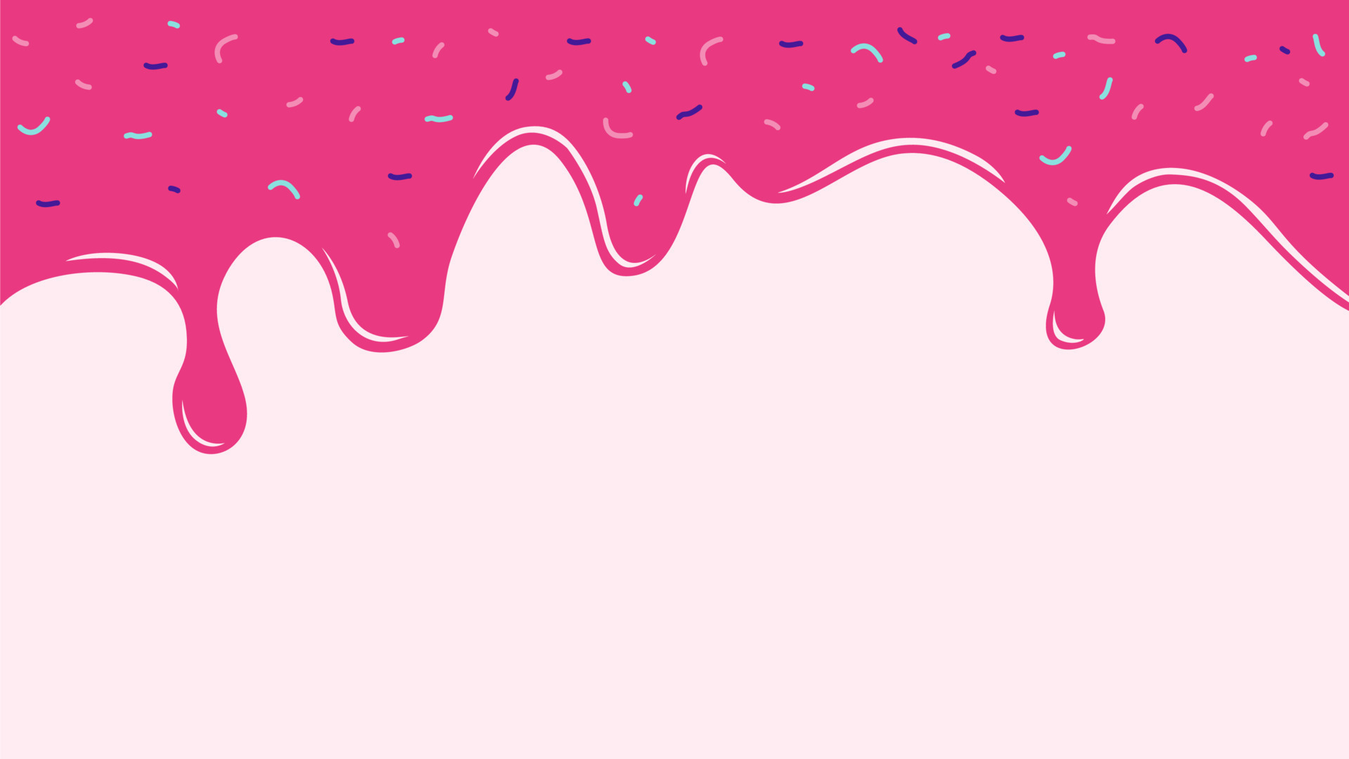 Pink Cream Drip Clip Art Image Art Images