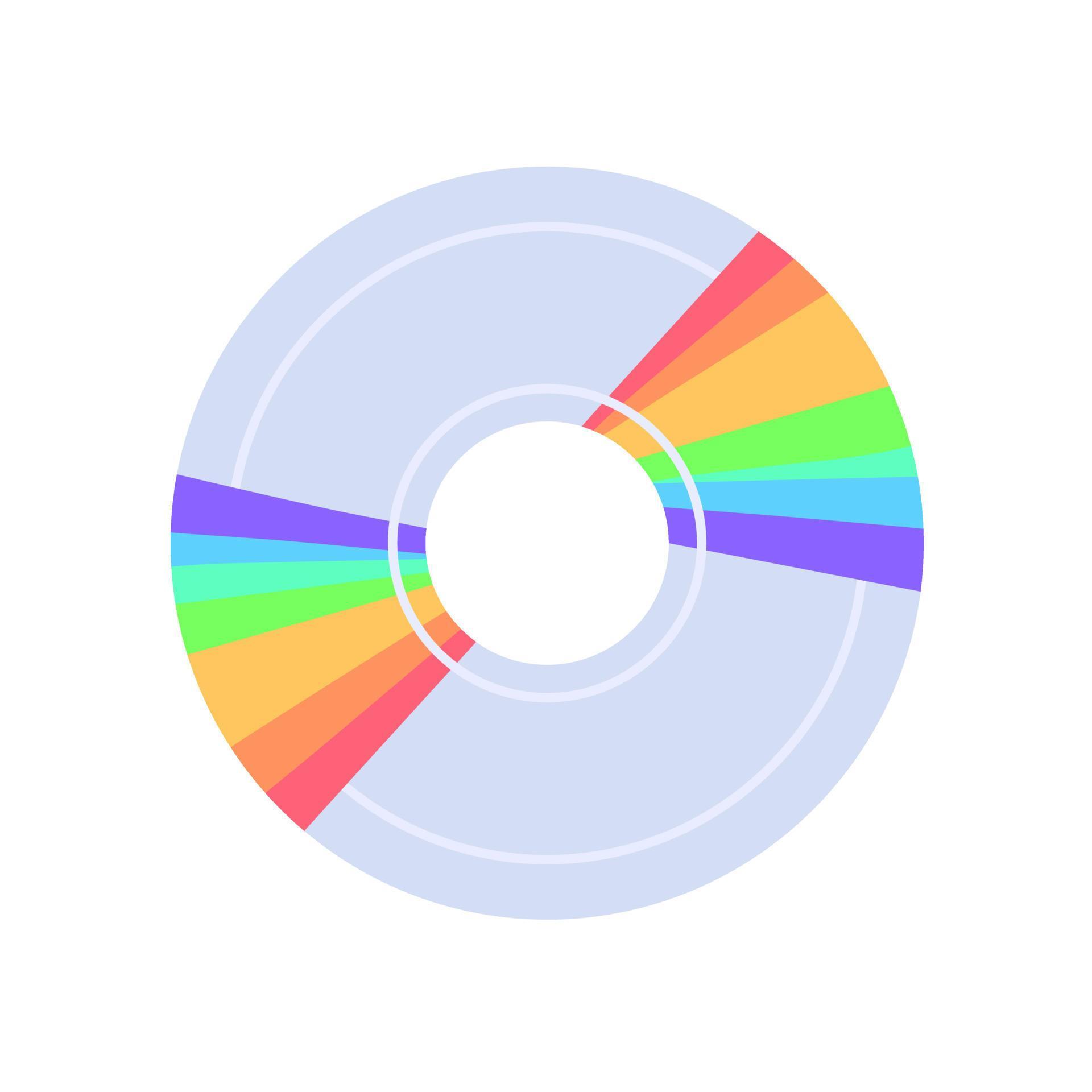 dibujado a mano lindo aislado clipart ilustración de y2k viejo cd dvd disco 11865248 Vector en ...