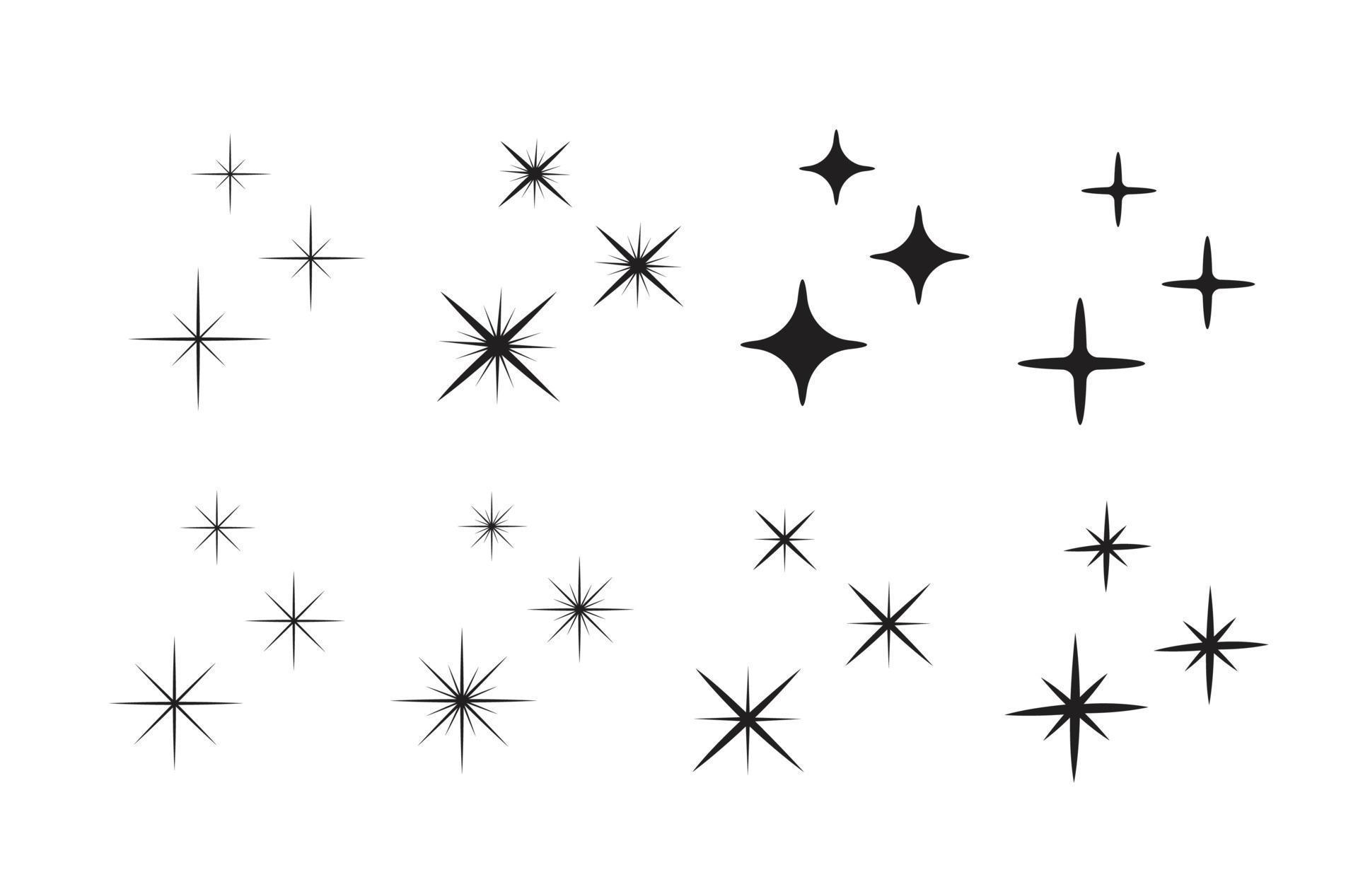 simple stars sparkle icon vector illustration 11868769 Vector Art at Vecteezy