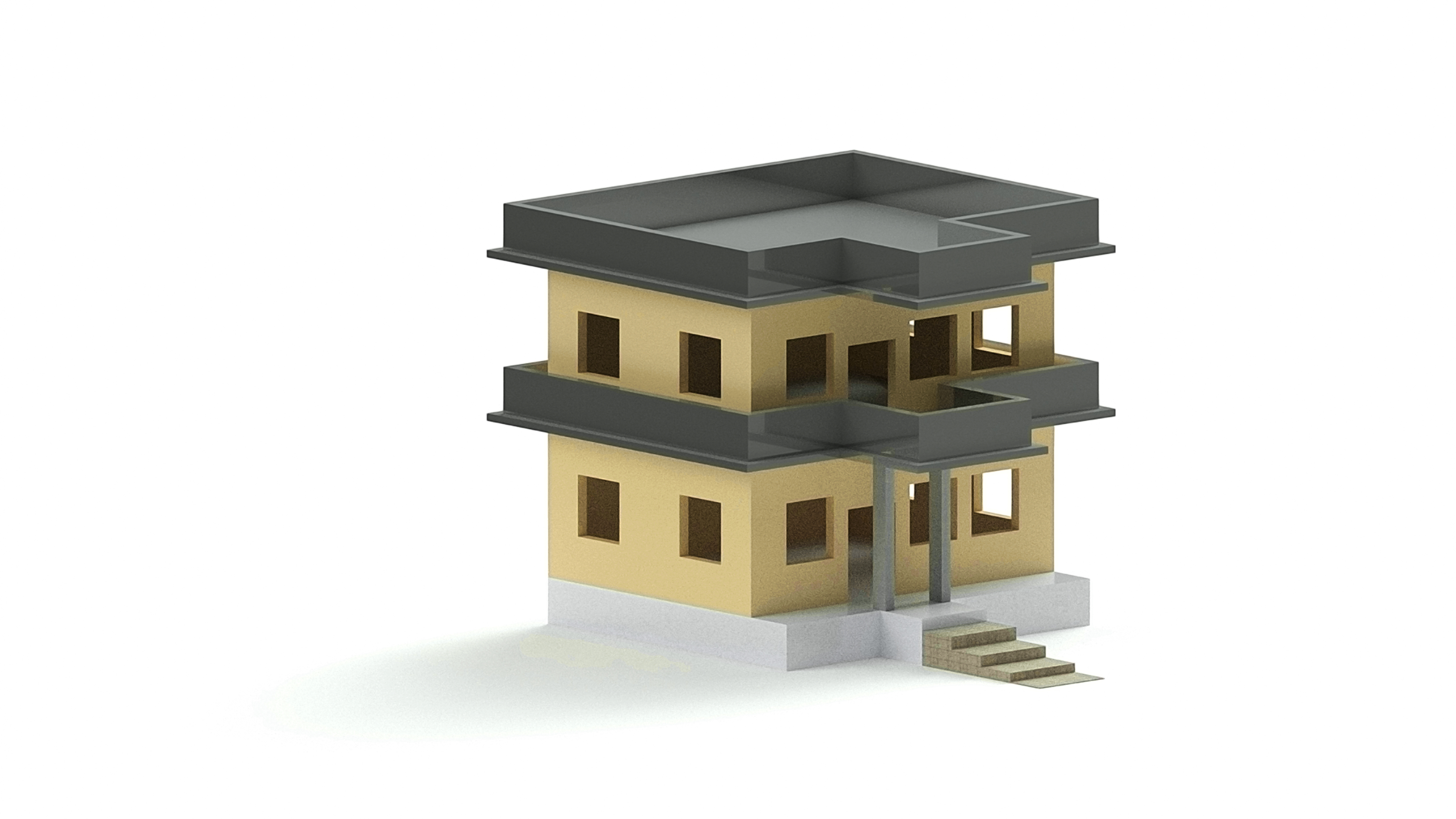3d Building Model Stock Photos, Images and Backgrounds for Free Download
