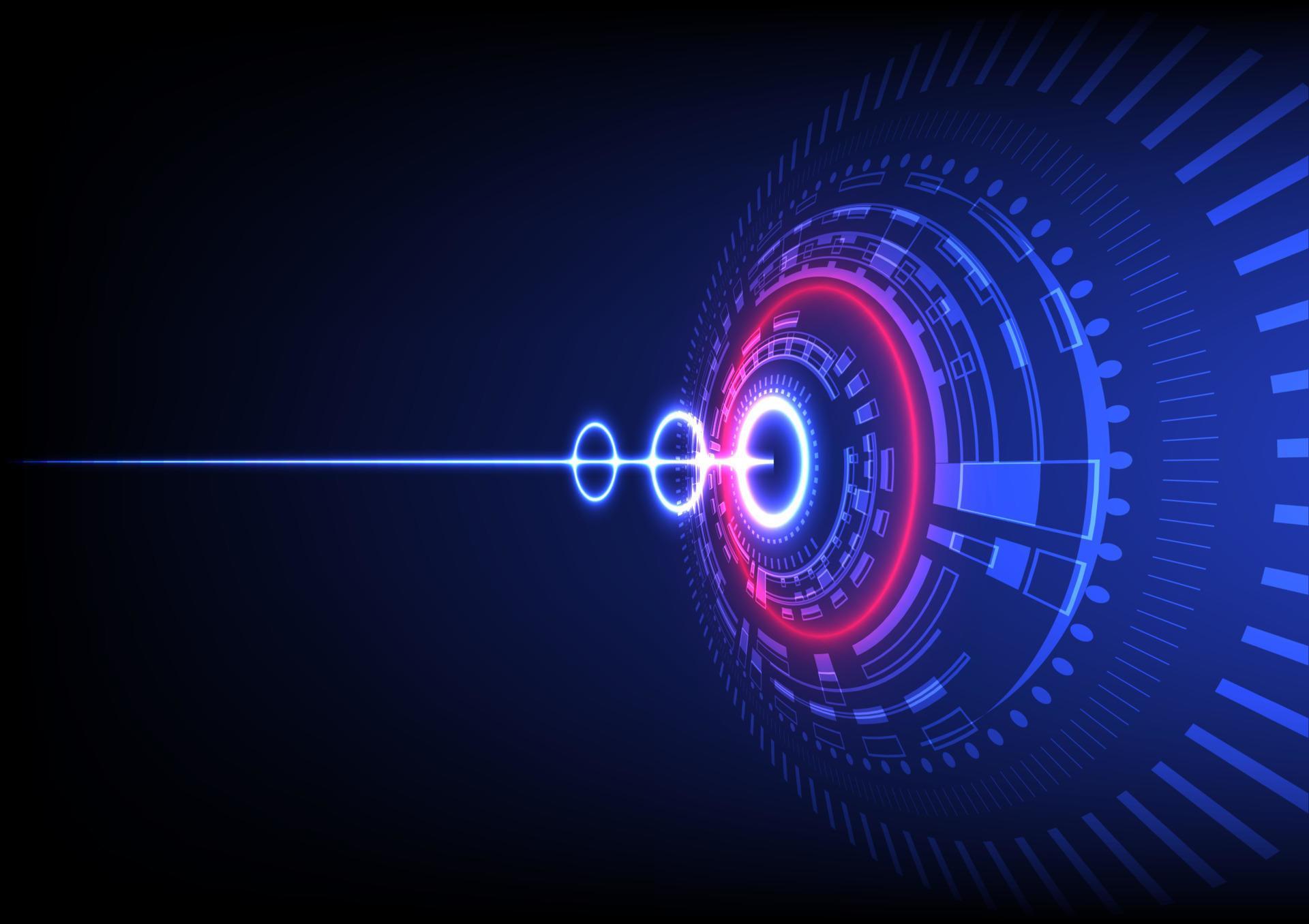 Abstract vector background of futuristic science technology ,Big data ...