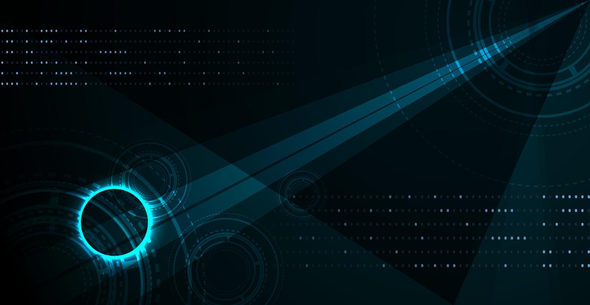 Abstract technological background. Futuristic illustration of high ...