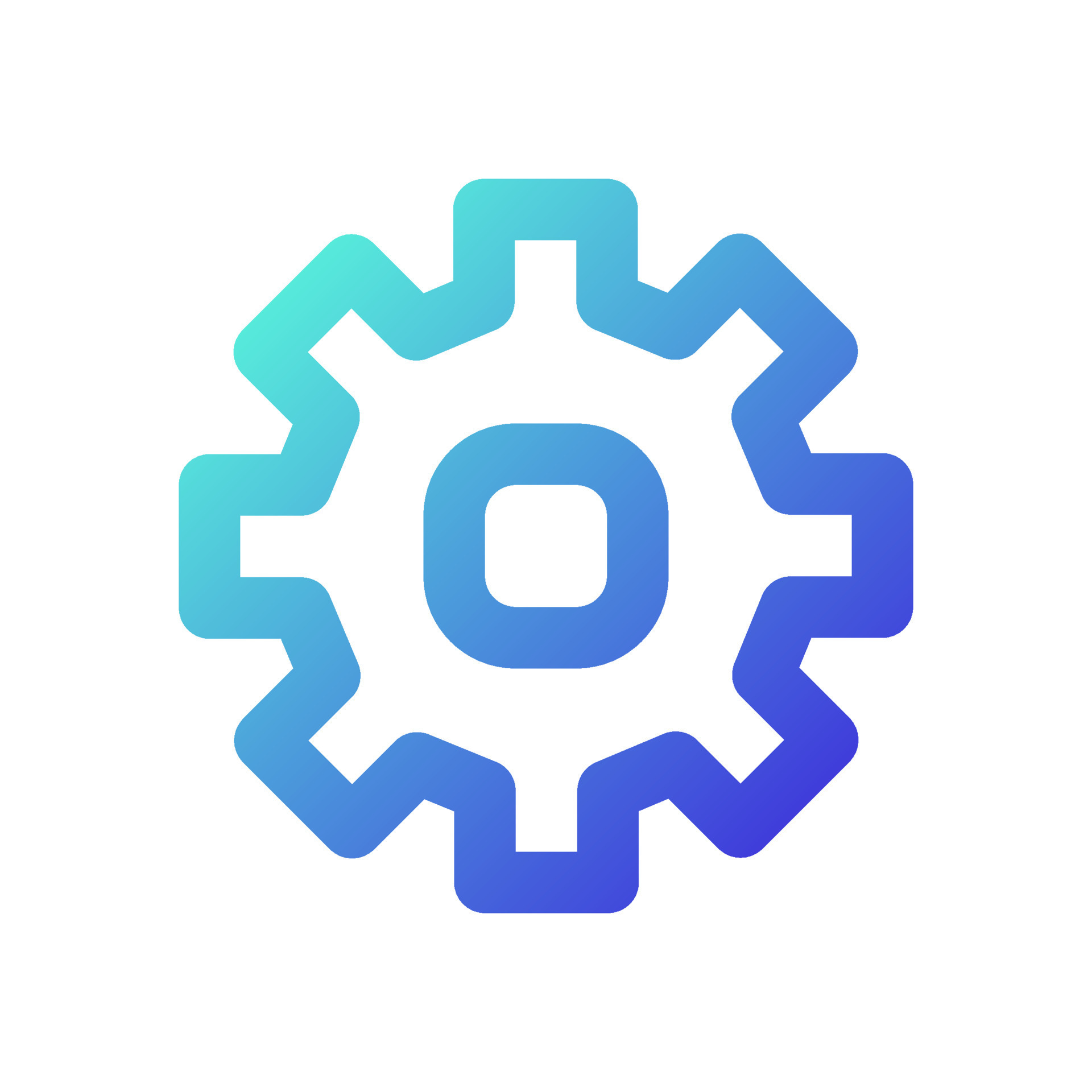 Settings Pixel Perfect Gradient Linear Ui Icon Software Functions