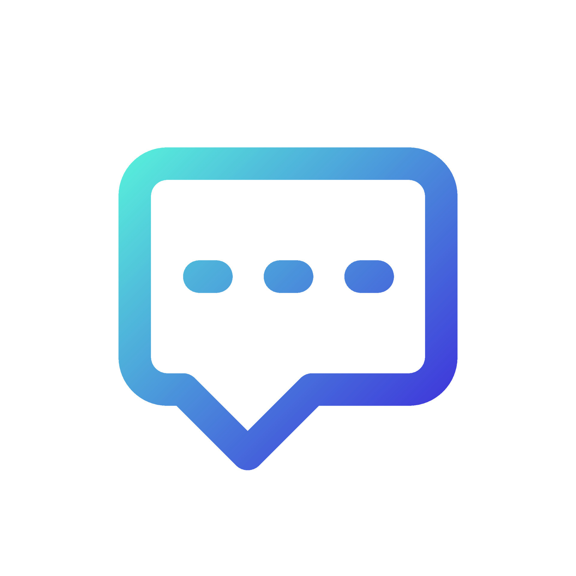 Typing Message Pixel Perfect Gradient Linear Ui Icon Chat Conversation Digital Communication