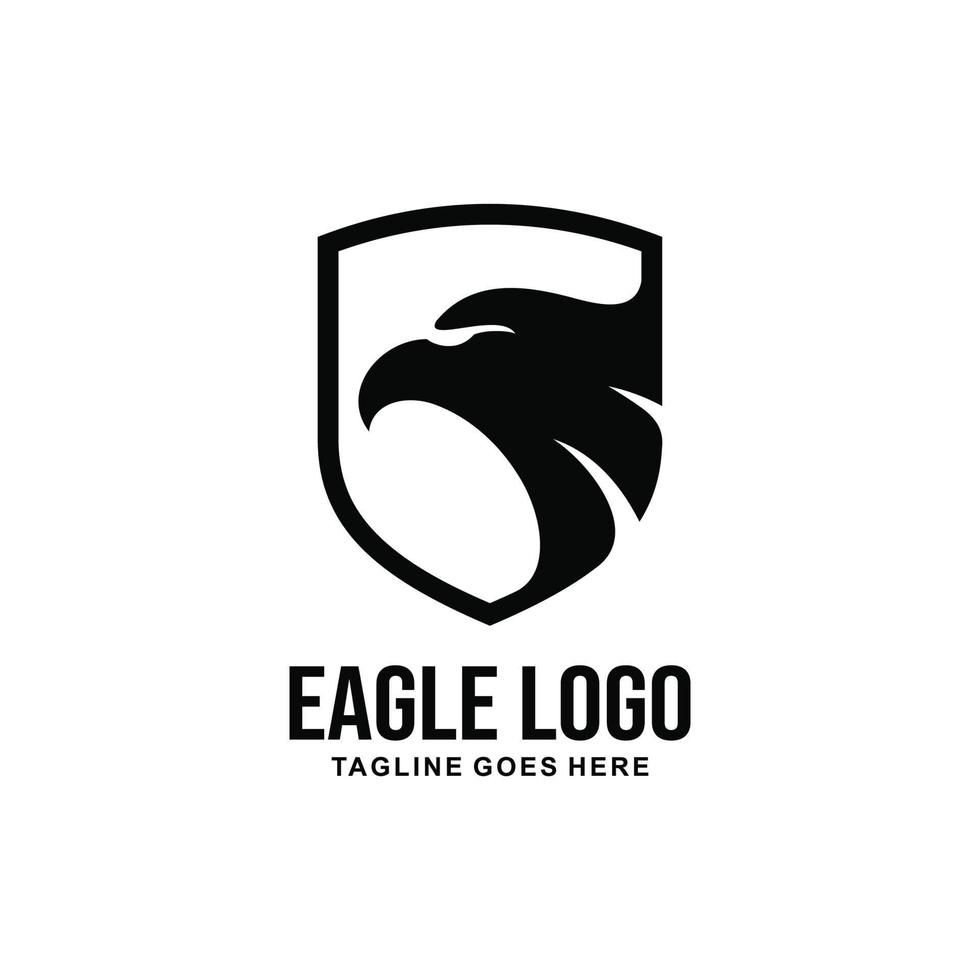 Eagle simple flat logo vector 11874770 Vector Art at Vecteezy