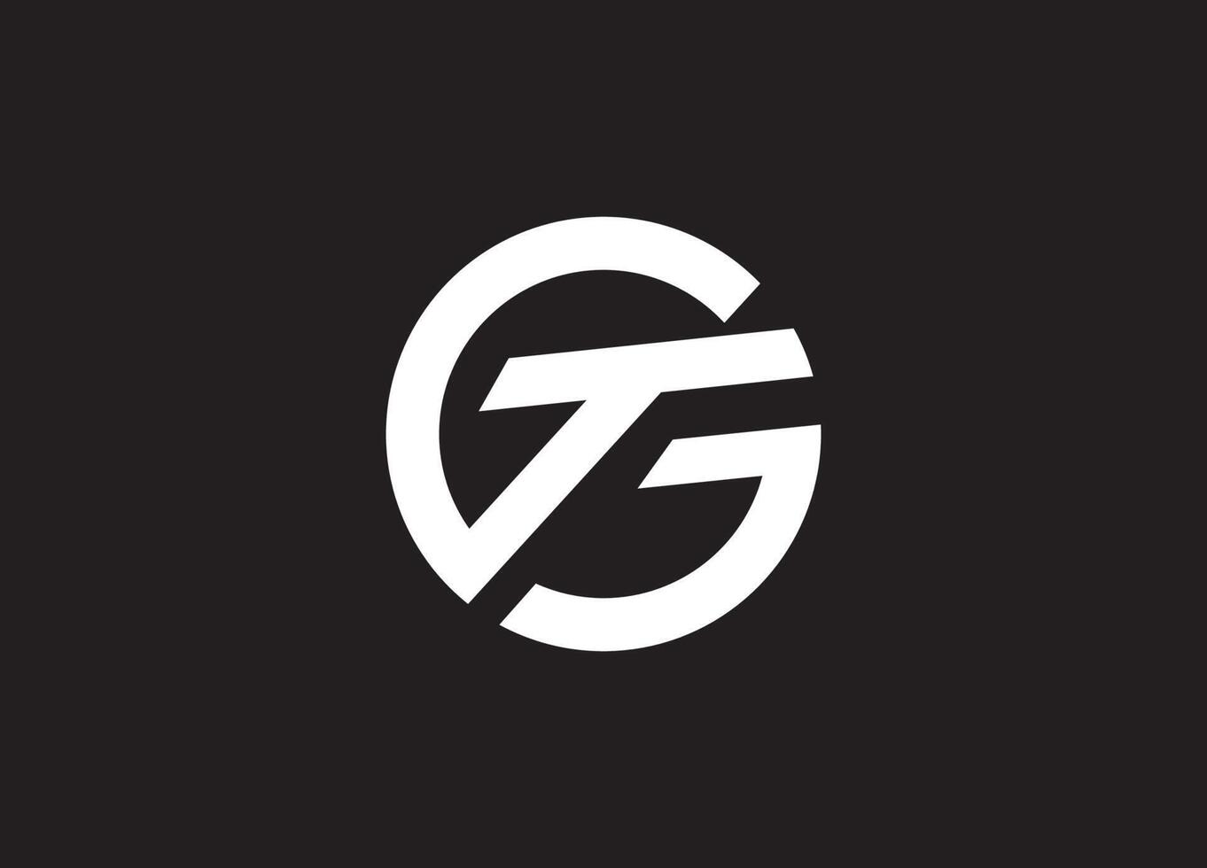 Tg Letter Logo Design Initial Letters Tg Logo And Company Logo