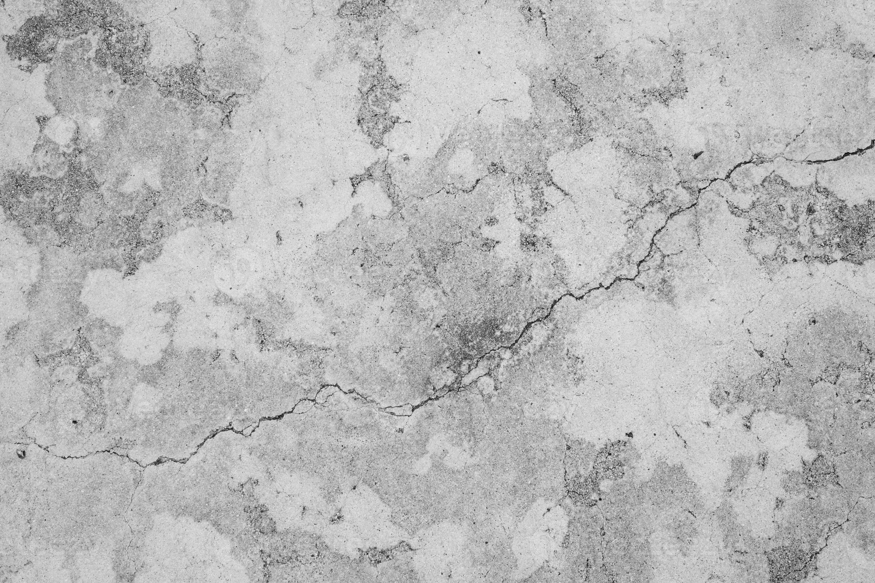 Old Concrete Wall In Black And White Color Cement Wall Broken Wall