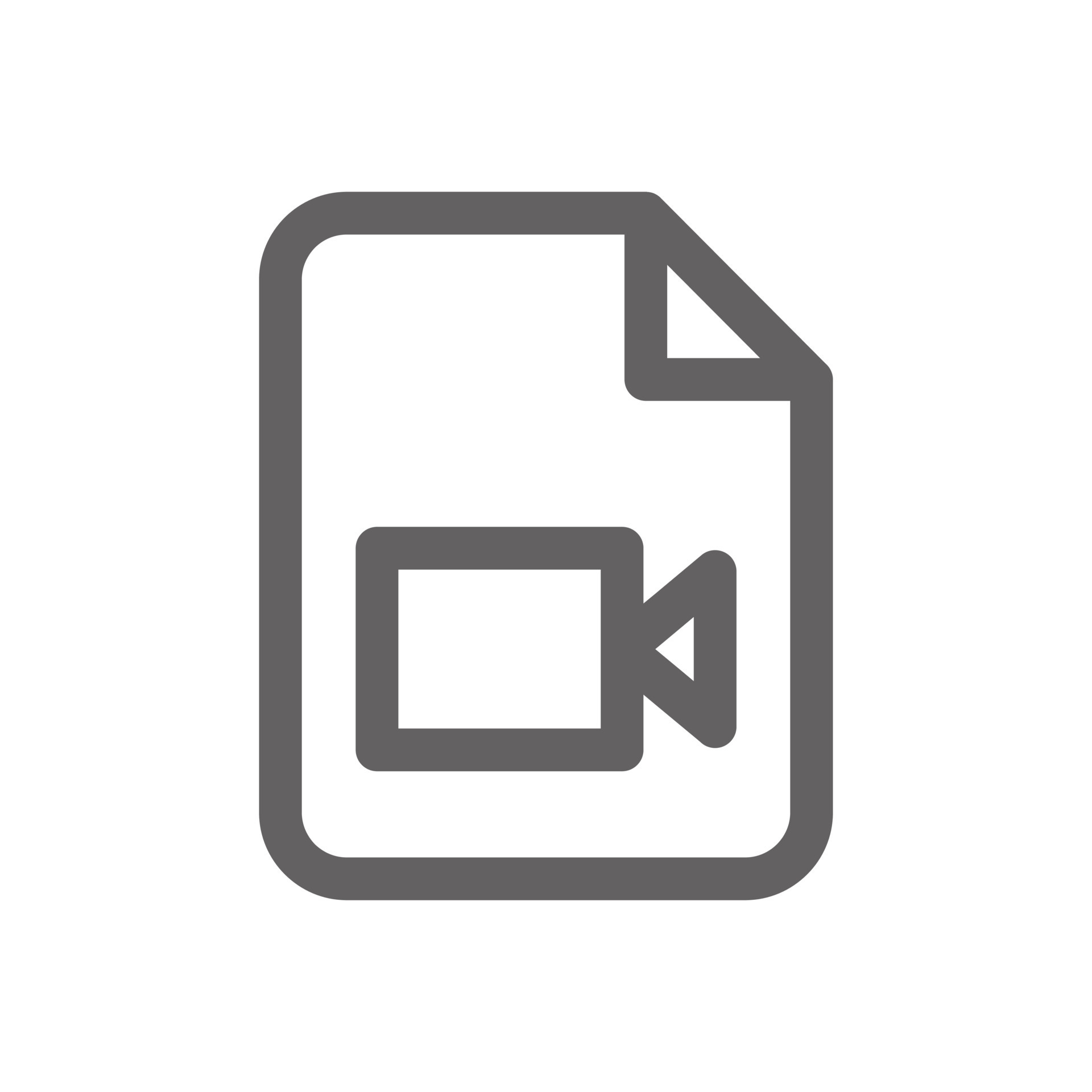 video file icon . Perfect for website or user interface applications ...
