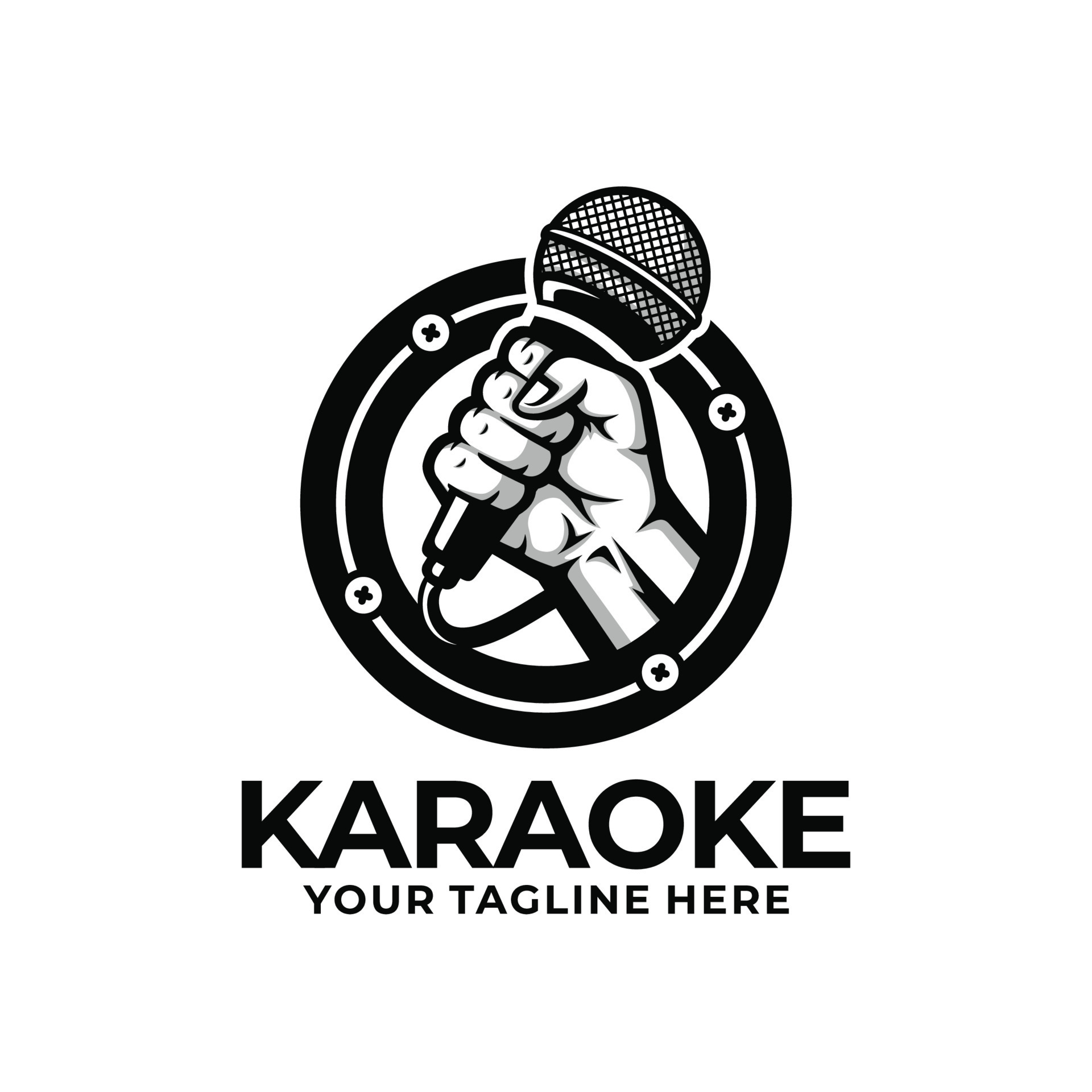 Karaoke logo design vector 11883521 Vector Art at Vecteezy Karaoke logo design vector 11883521 Vector Art at Vecteezy