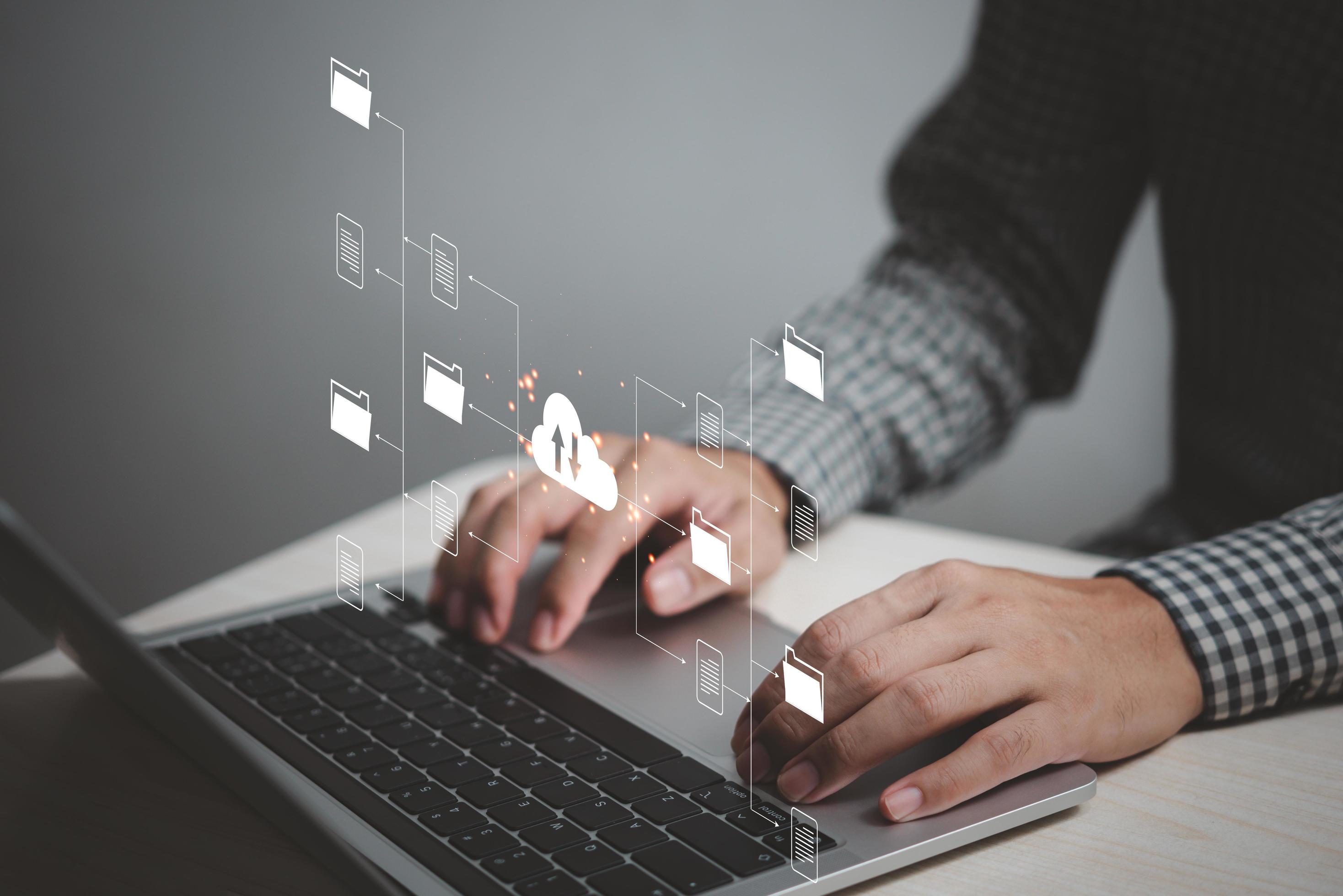 Computing Global Innovation In Cyberspace Service Solution Link Computer Future Server Cloud