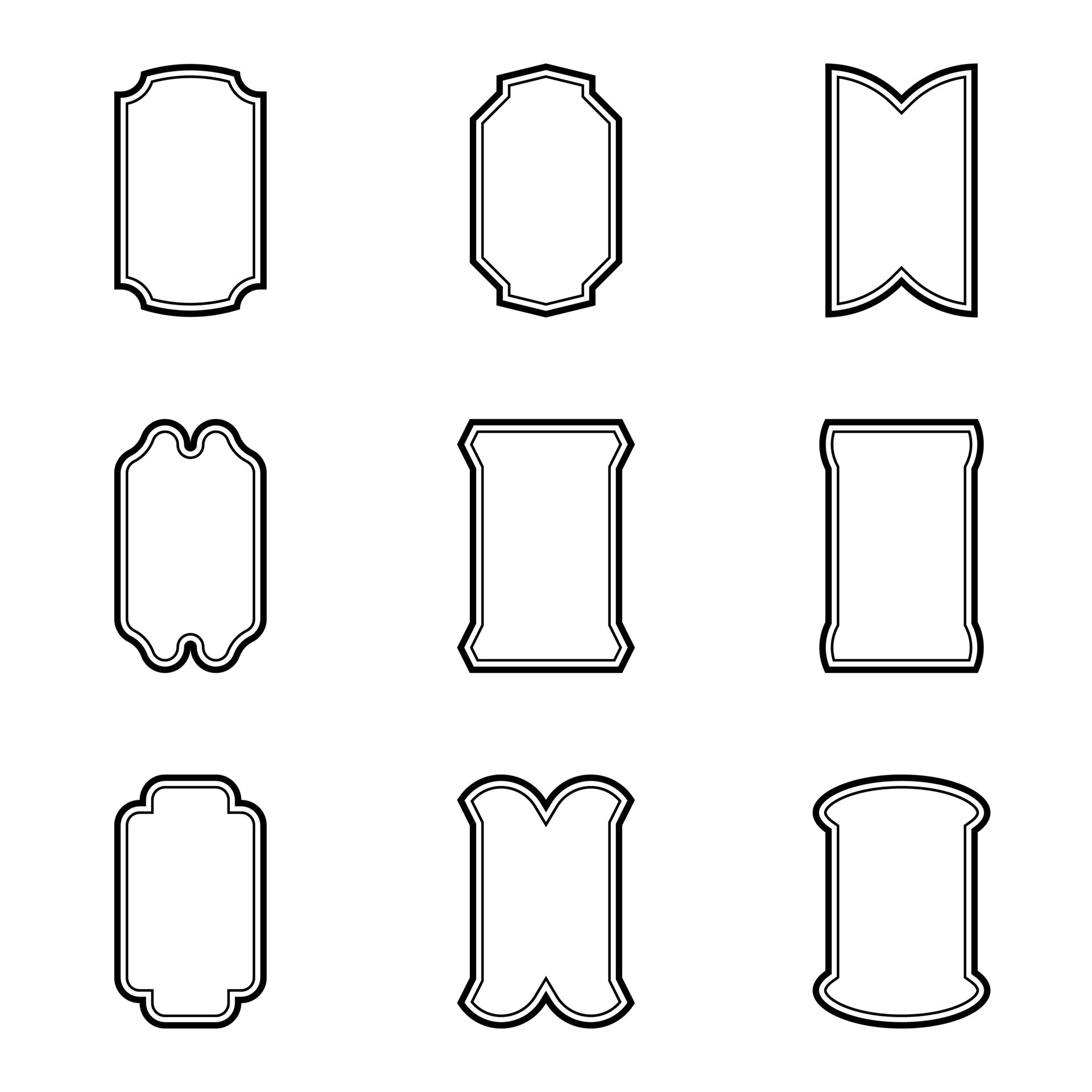 Vintage frame. Frame for message. 11885414 Vector Art at Vecteezy