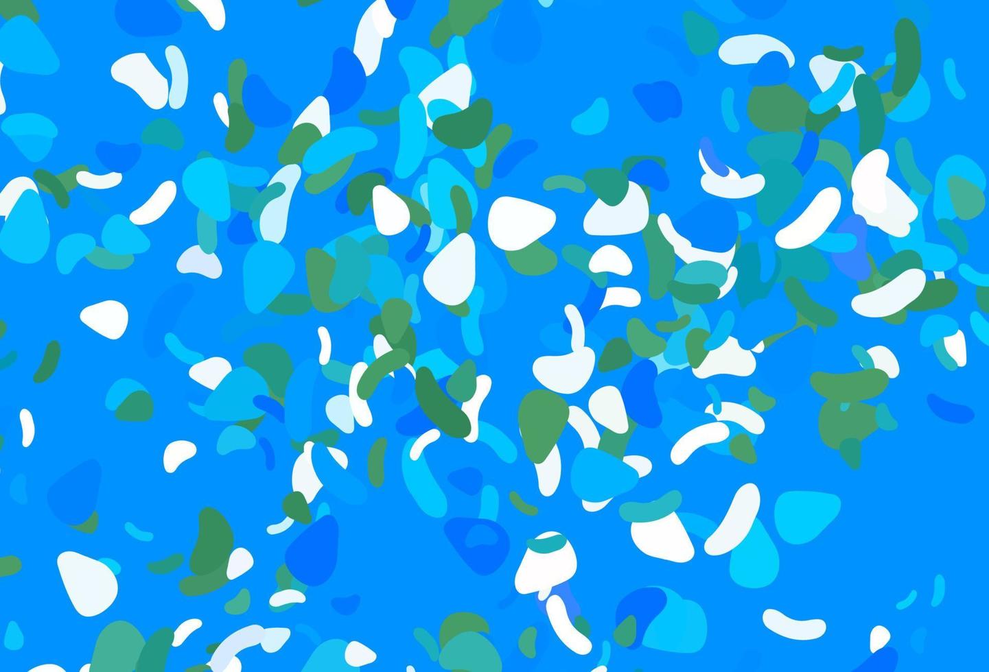 Light Blue Green Vector Backdrop With Abstract Shapes 11885875 Vector