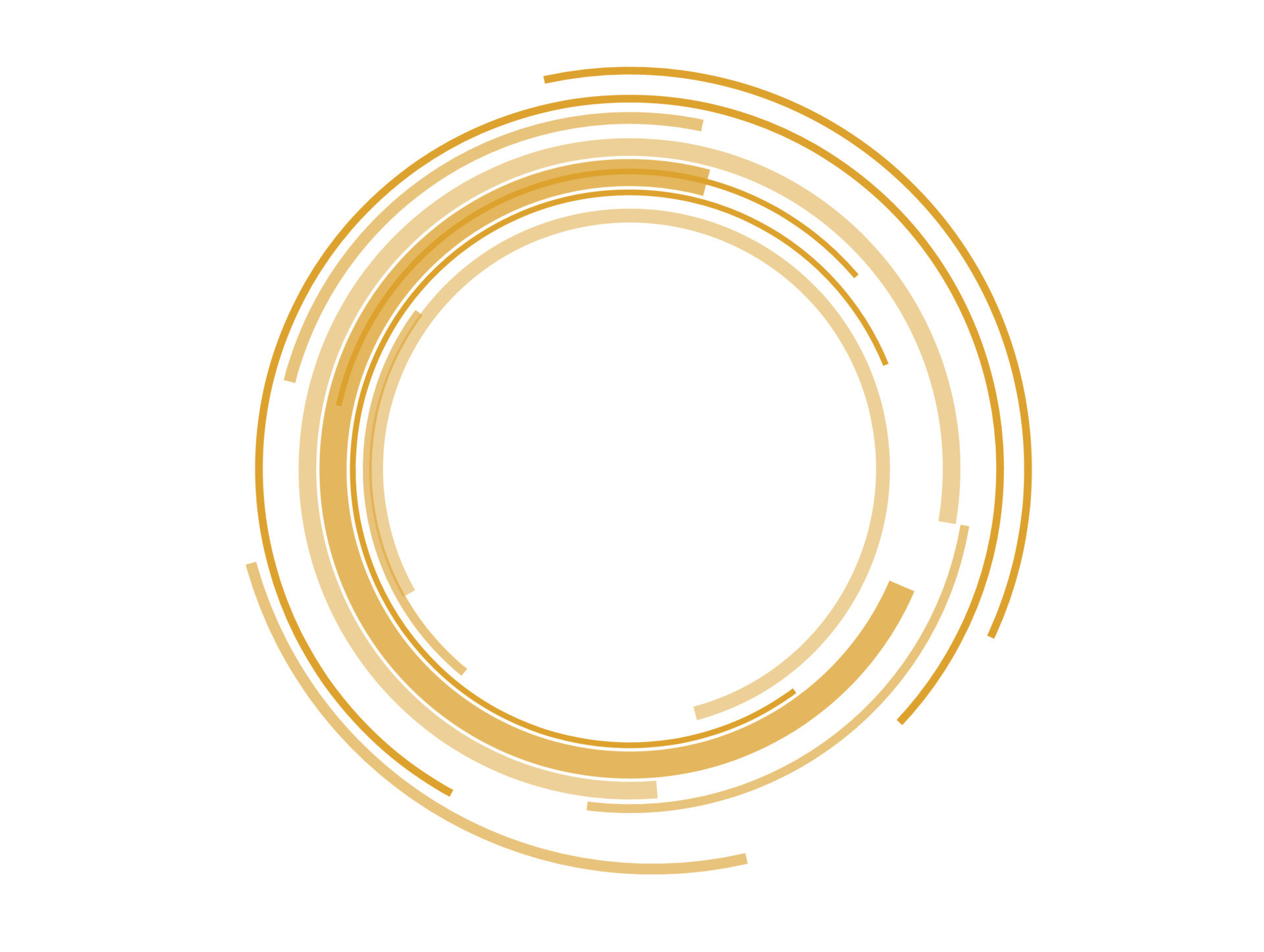 Circle Graphics art Geometric art. Design element 11886760 Vector Art ...