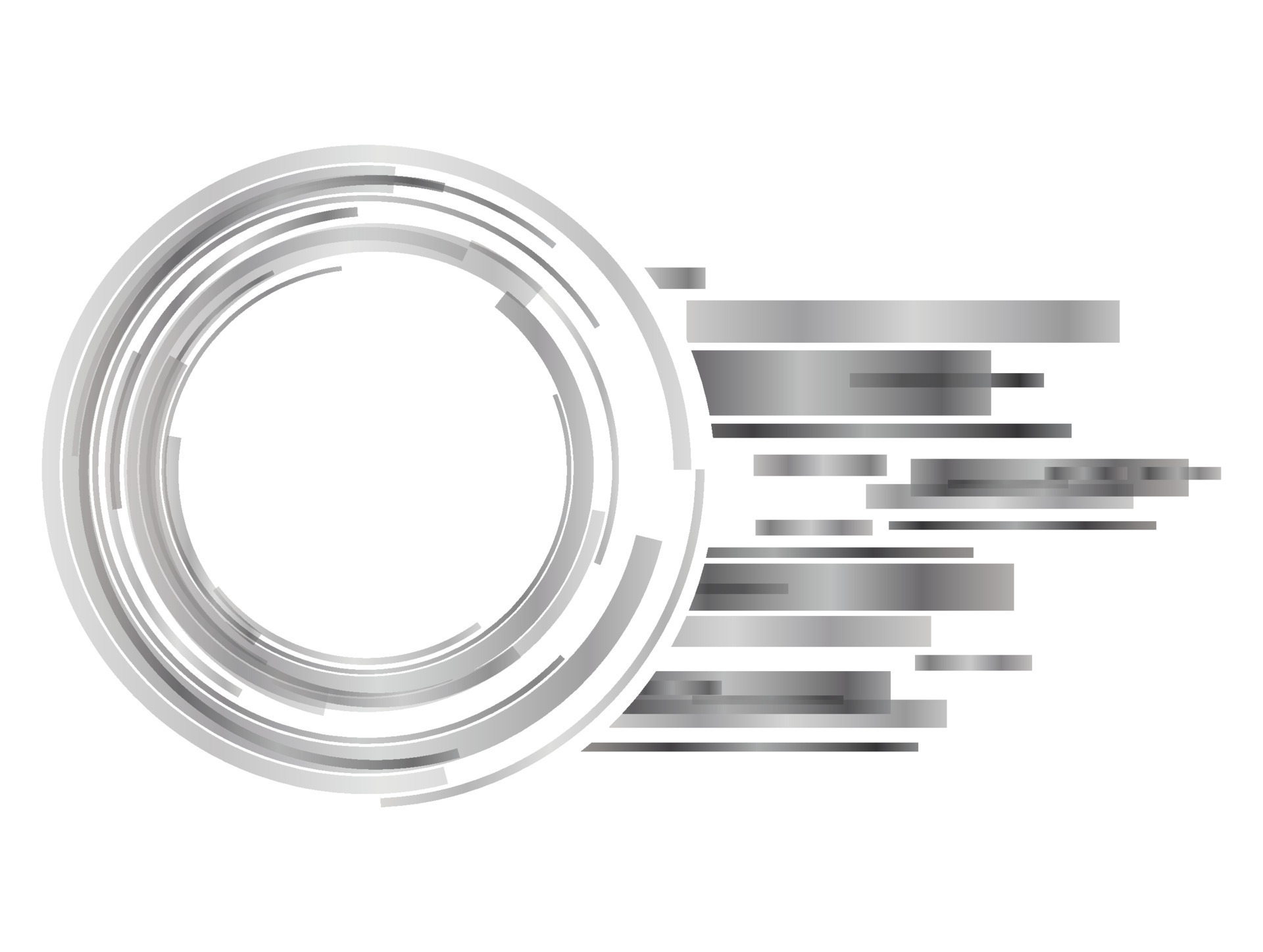 Circle Graphics art Geometric art. Design element 11886767 Vector Art ...