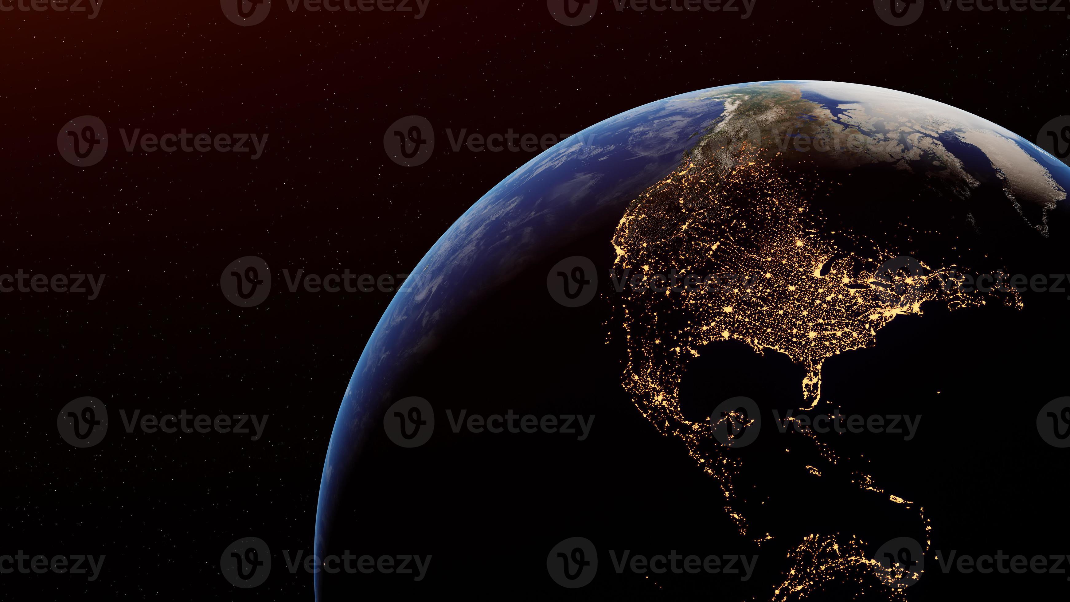 Nasa Earth Night Lights