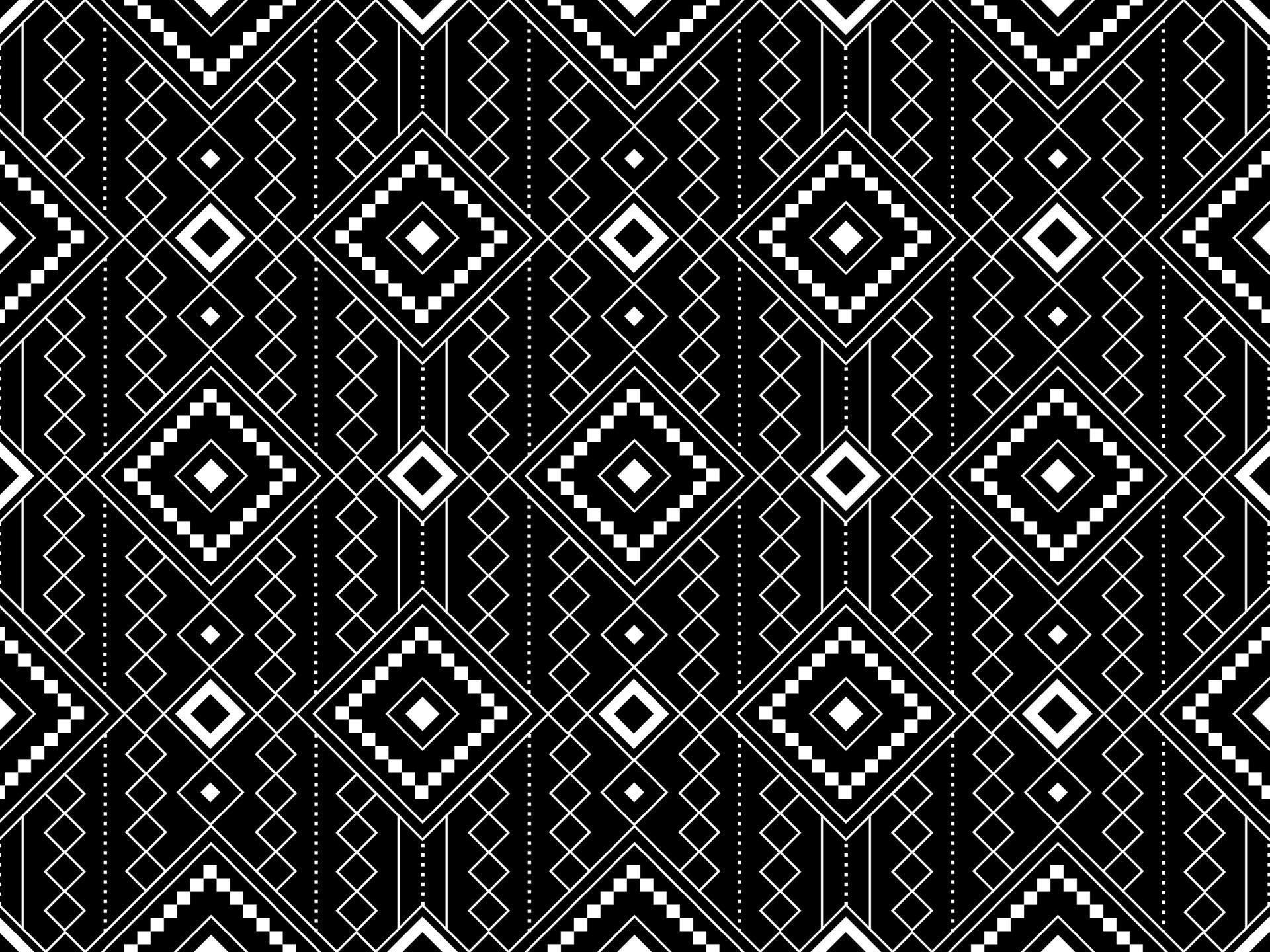 Abstract geometric tribal ethnic ikat folklore diamonds oriental ...