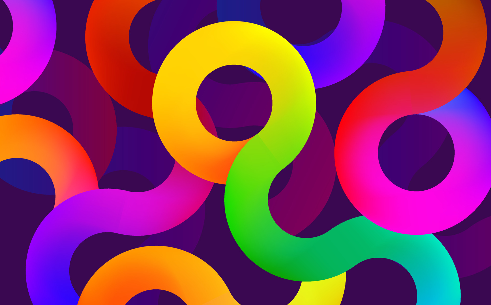 Abstract Gradient Circles Geometric Shape Background Overlapping Circles And Lines 11891007