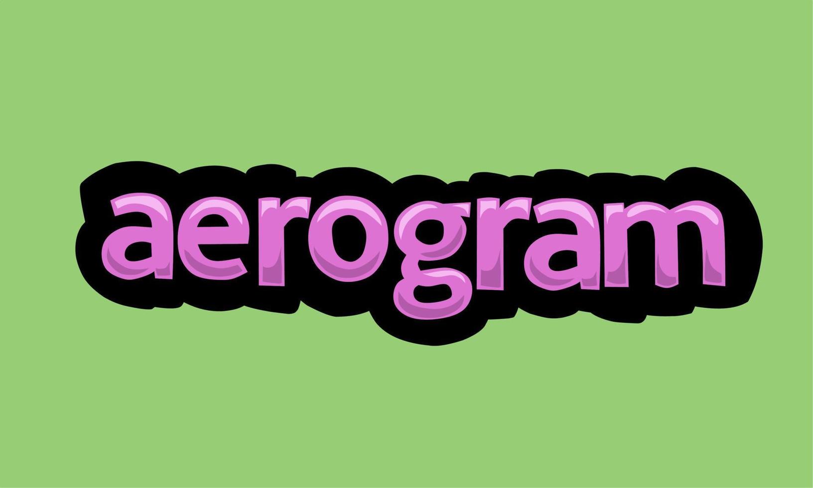 AEROGRAM writing vector design on a green background 11892852 Vector ... AEROGRAM writing vector design on a green background 11892852 Vector ...