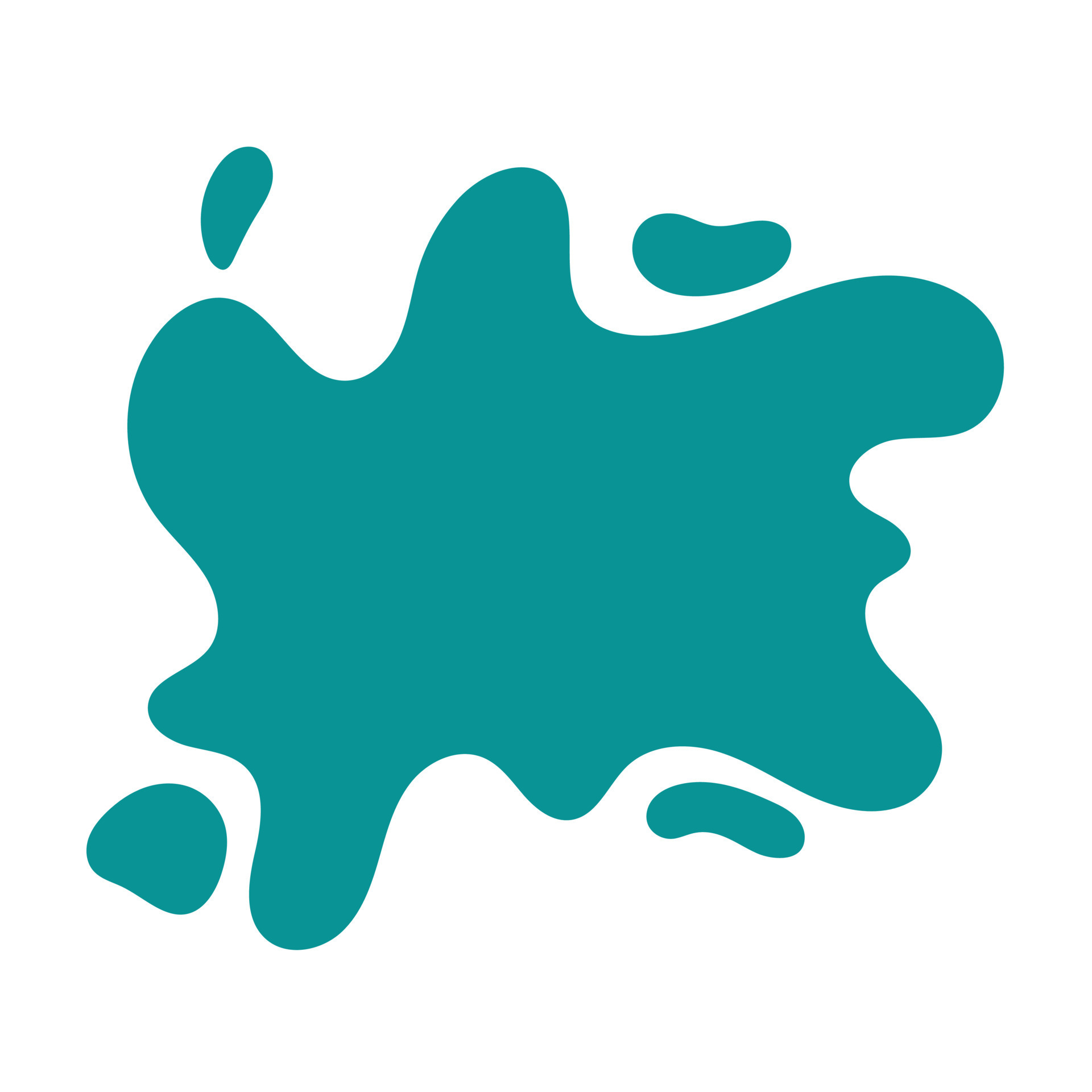 Vector paint splash. Abstract blot. Turquoise cartoon paint splatter ... Vector paint splash. Abstract blot. Turquoise cartoon paint splatter ...