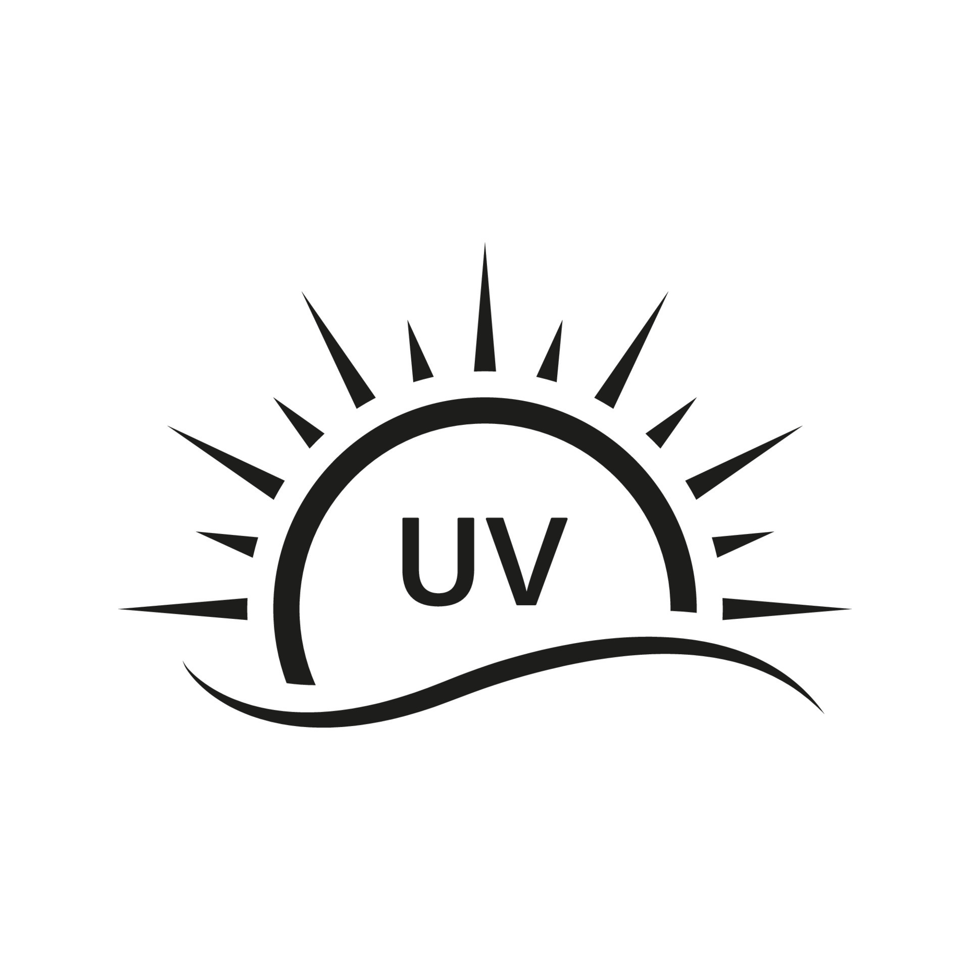 Sun UV Rays SPF Protect Radiation Silhouette Icon. Summer Sunblock ... Sun UV Rays SPF Protect Radiation Silhouette Icon. Summer Sunblock ...