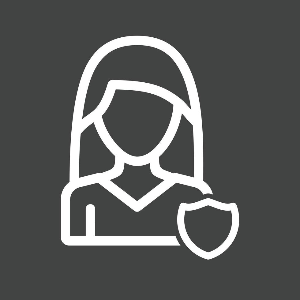 Woman Security Line Inverted Icon 11899972 Vector Art at Vecteezy Woman Security Line Inverted Icon 11899972 Vector Art at Vecteezy