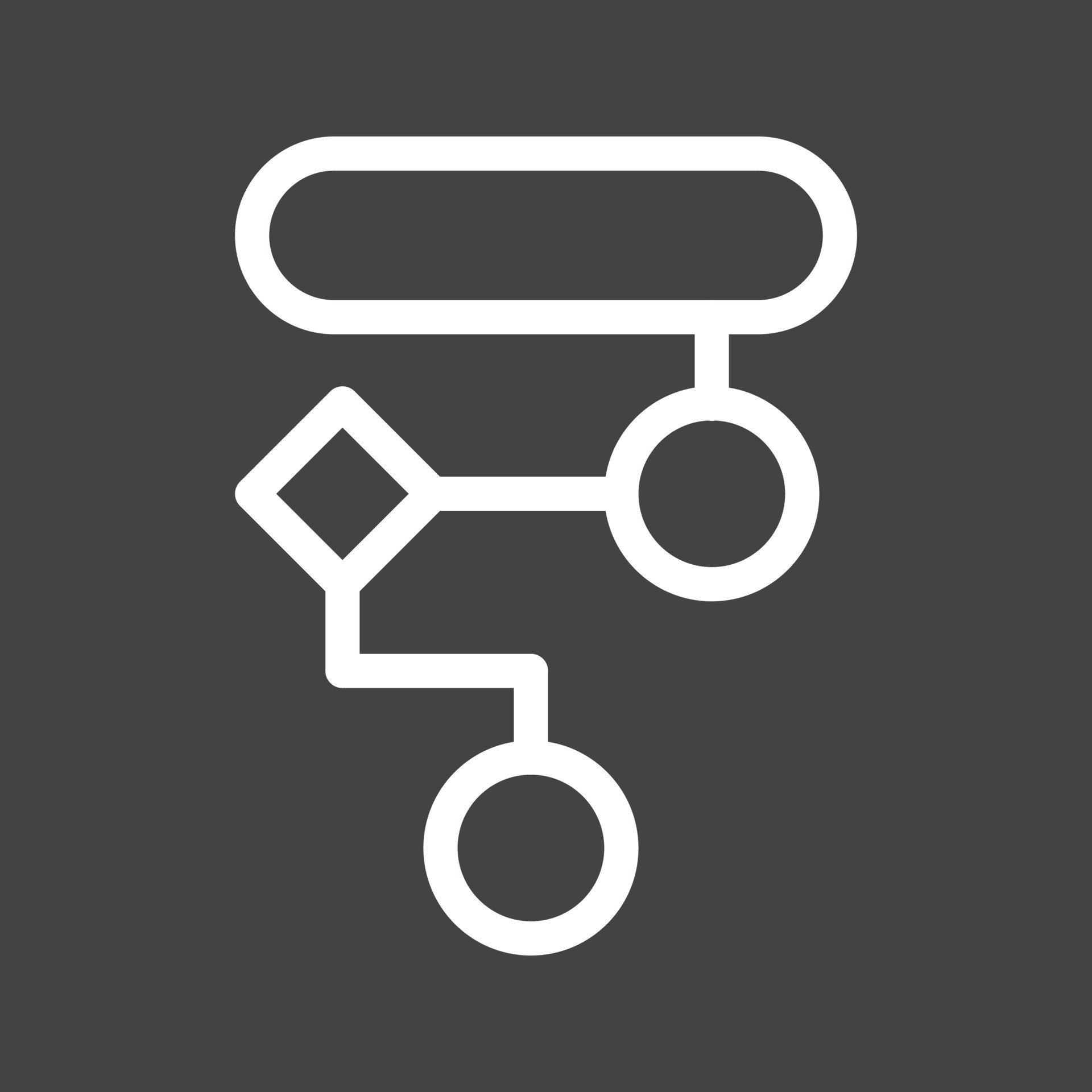 Design Algorithm Line Inverted Icon 11901221 Vector Art at Vecteezy