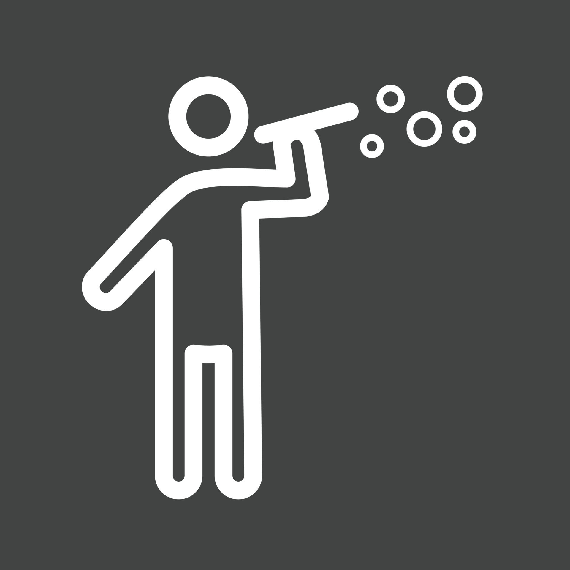 Man Making Soap Bubbles Line Inverted Icon 11902058 Vector Art at Vecteezy Man Making Soap Bubbles Line Inverted Icon 11902058 Vector Art at Vecteezy