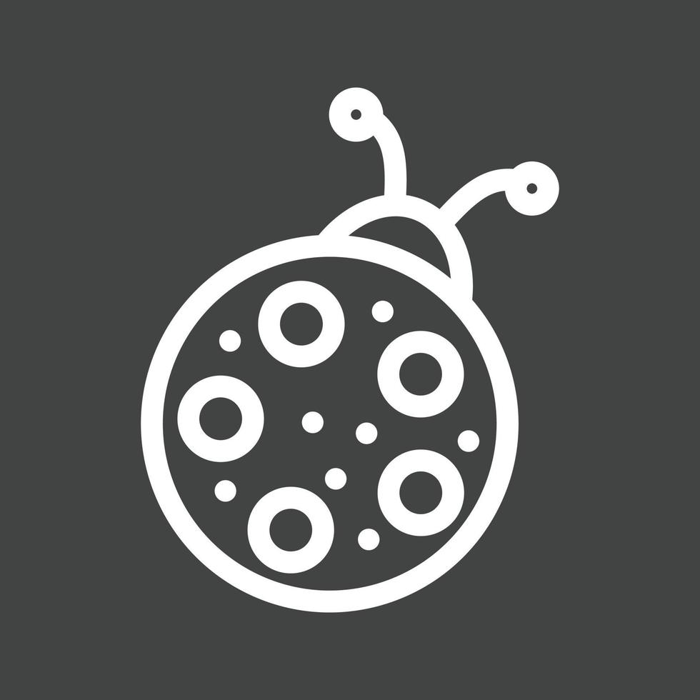 Bug Line Inverted Icon 11902690 Vector Art At Vecteezy