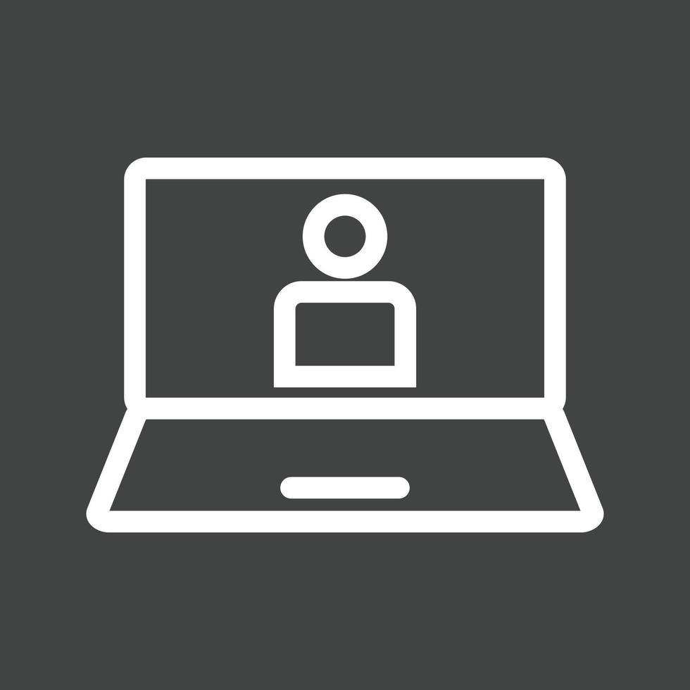 Studying on System II Line Inverted Icon 11903388 Vector Art at Vecteezy