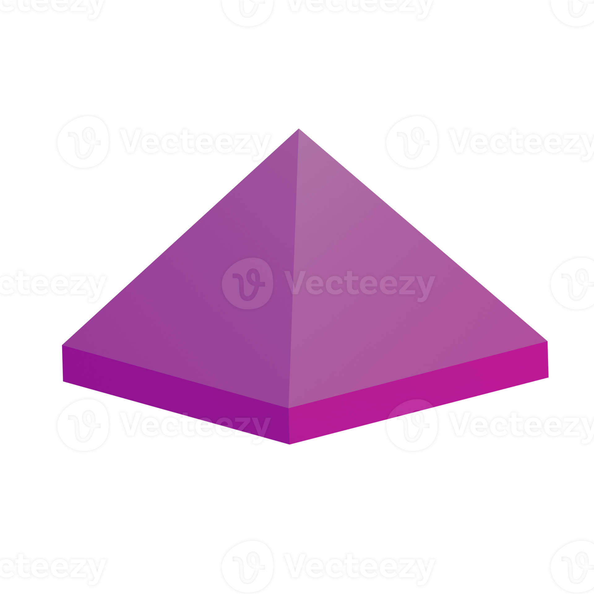 Pyramid Geometry 3D Illustrations 11909915 PNG
