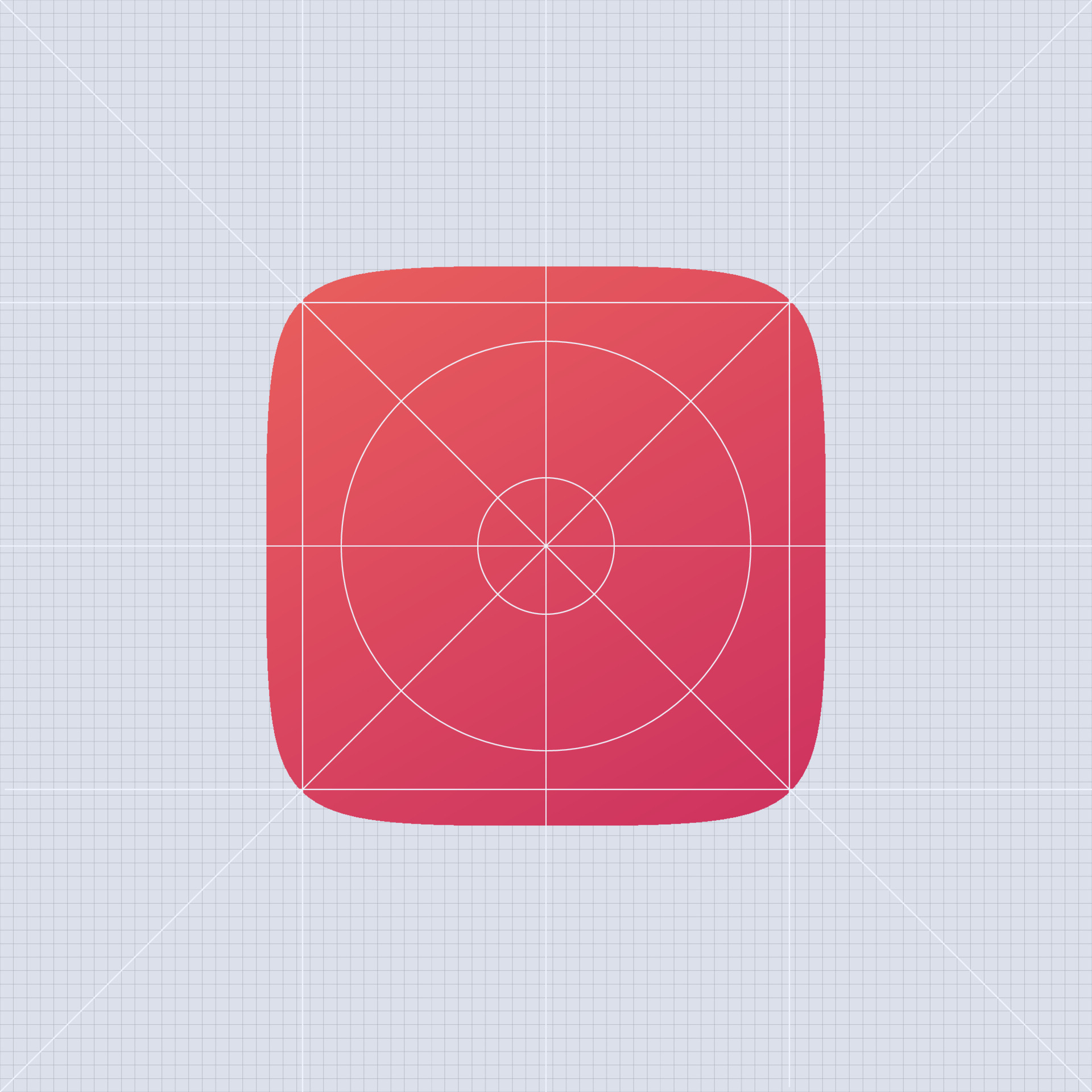 Superellips app ios template. Red ui button sign with rounded design ...
