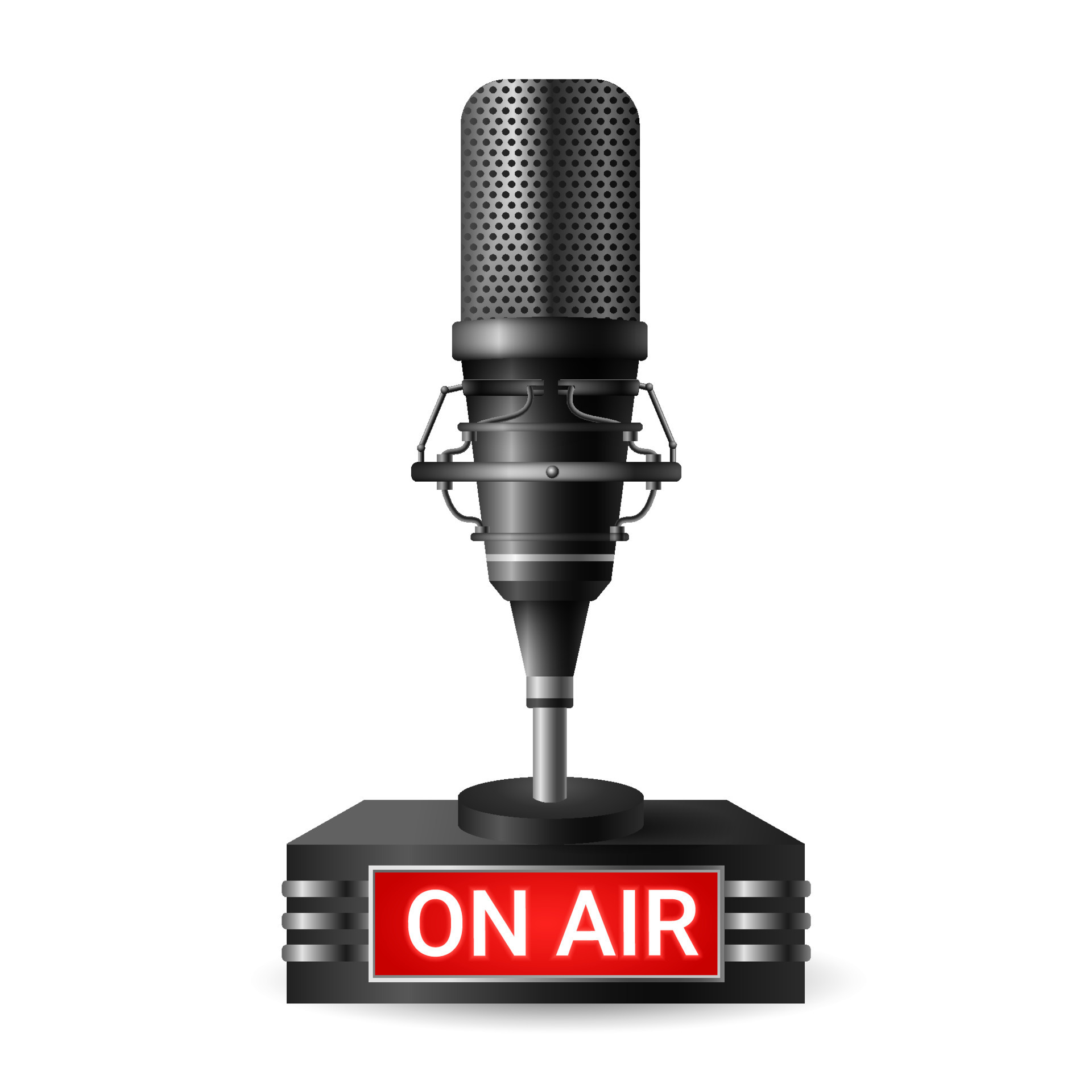 Radio Microphone On The Air