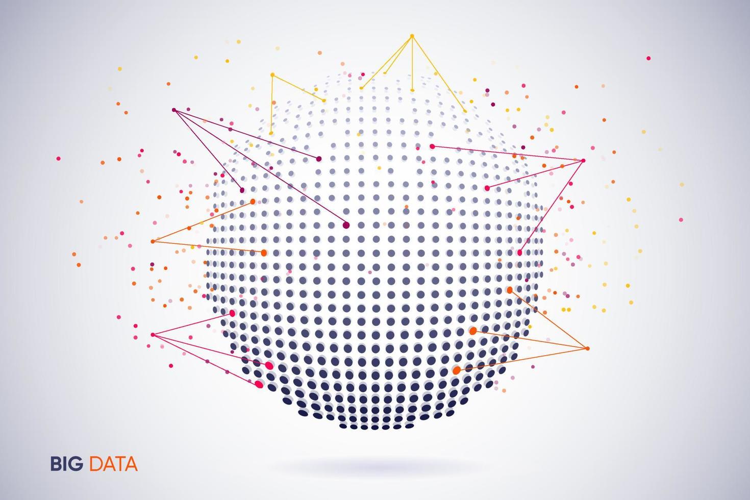 Global big digital data collection with analytics 11914845 Vector Art at Vecteezy