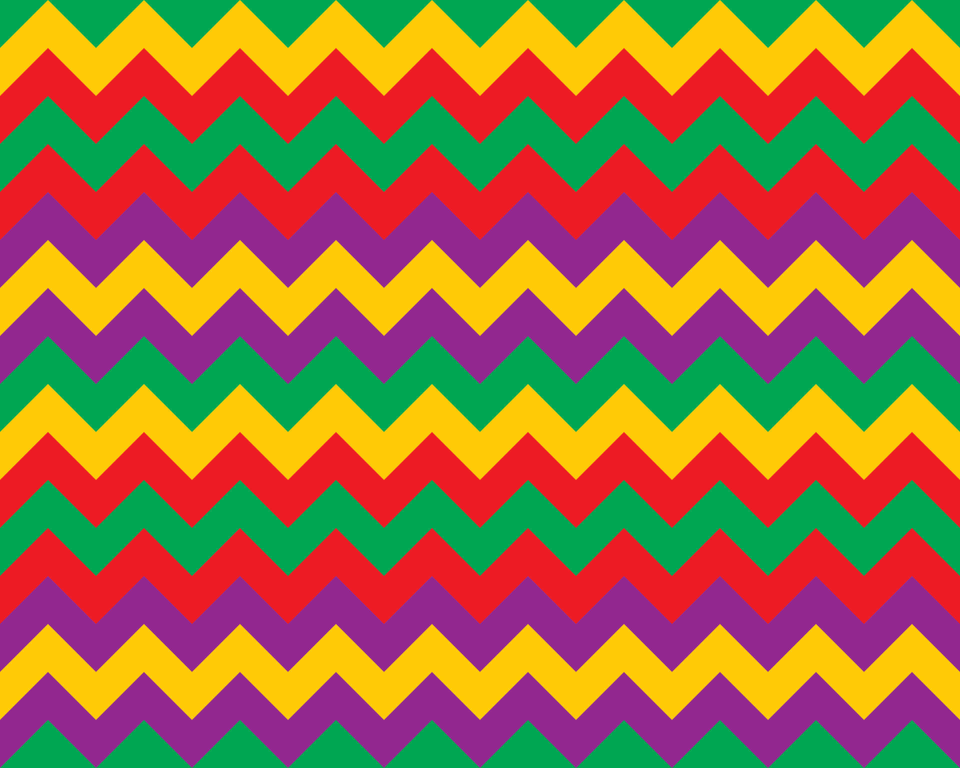 Colorful Zigzag Pattern