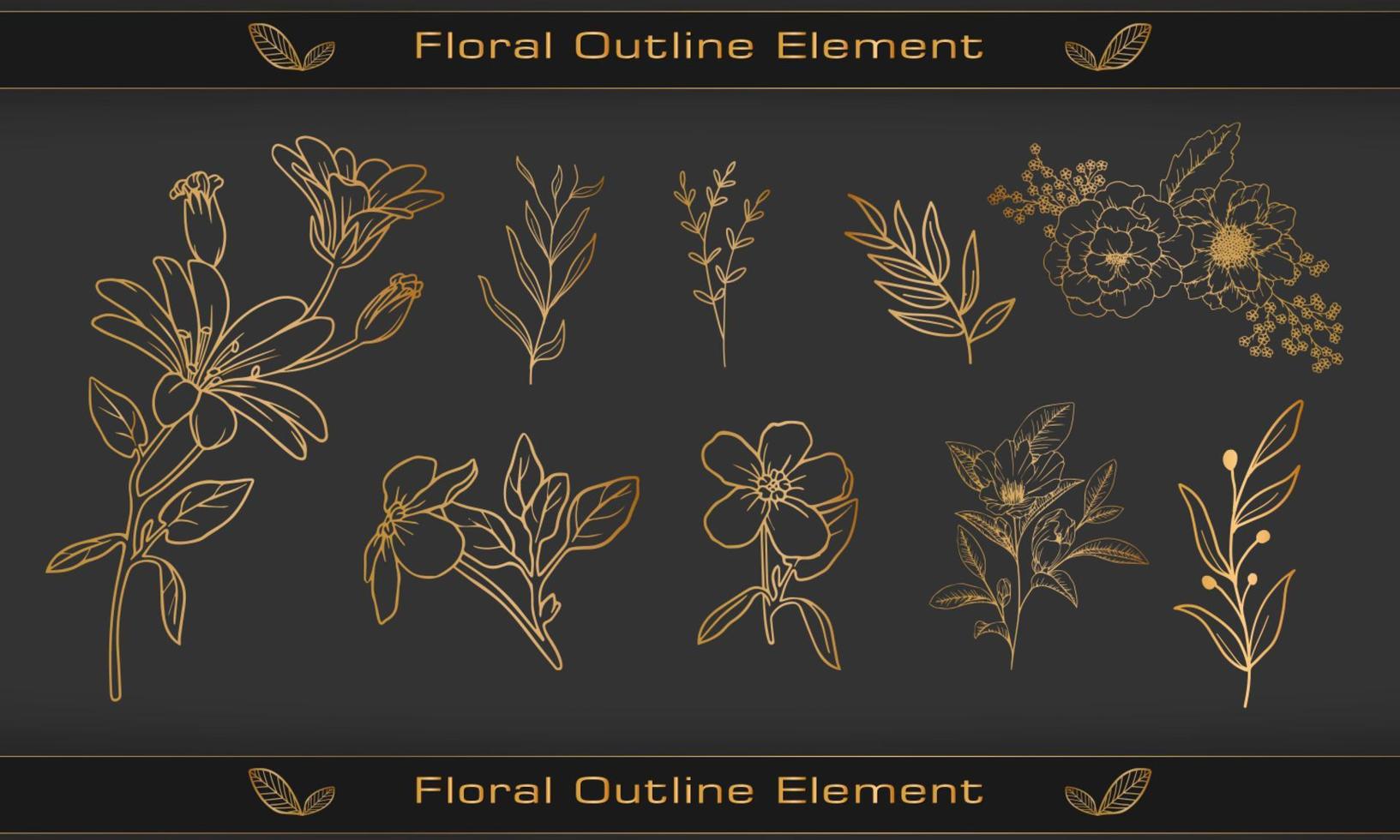 Botanical Floral Element Vector Art Icons And Graphics For Free Download