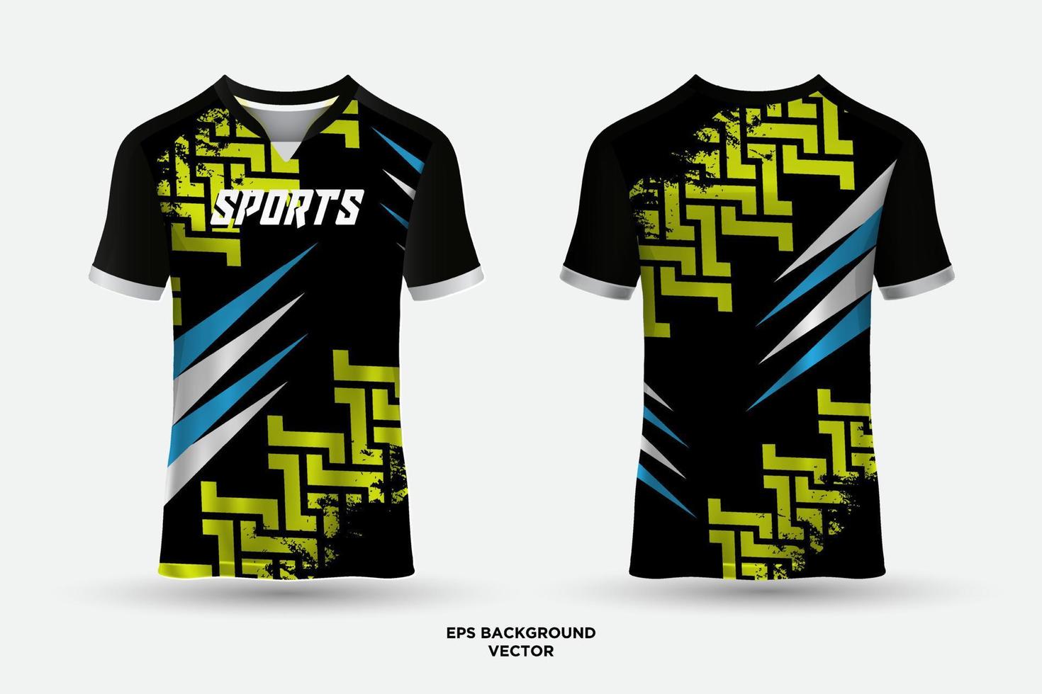 Futuristic And Modern Design Jersey Suitable For Racing Soccer Gaming
