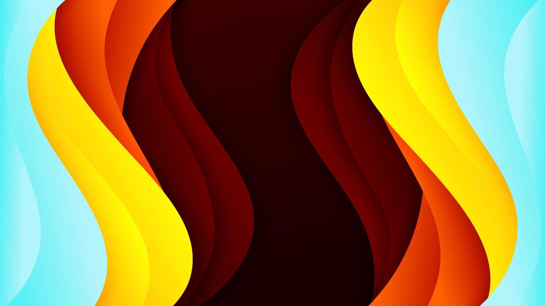 Vector Abstract Background With Overlap Layer And Dynamic Shadow On Background Vector