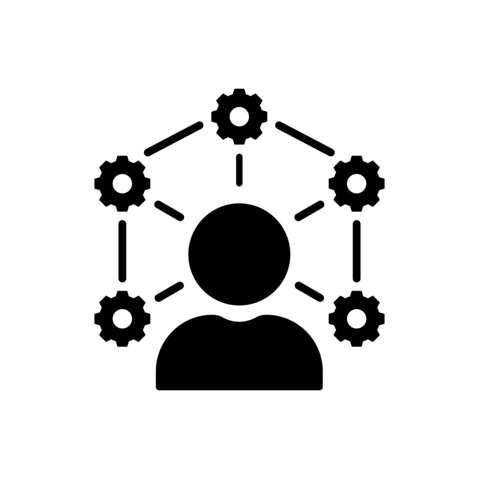 Ability Silhouette Icon. Job Employee Training Talent Skill Pictogram ... Ability Silhouette Icon. Job Employee Training Talent Skill Pictogram ...