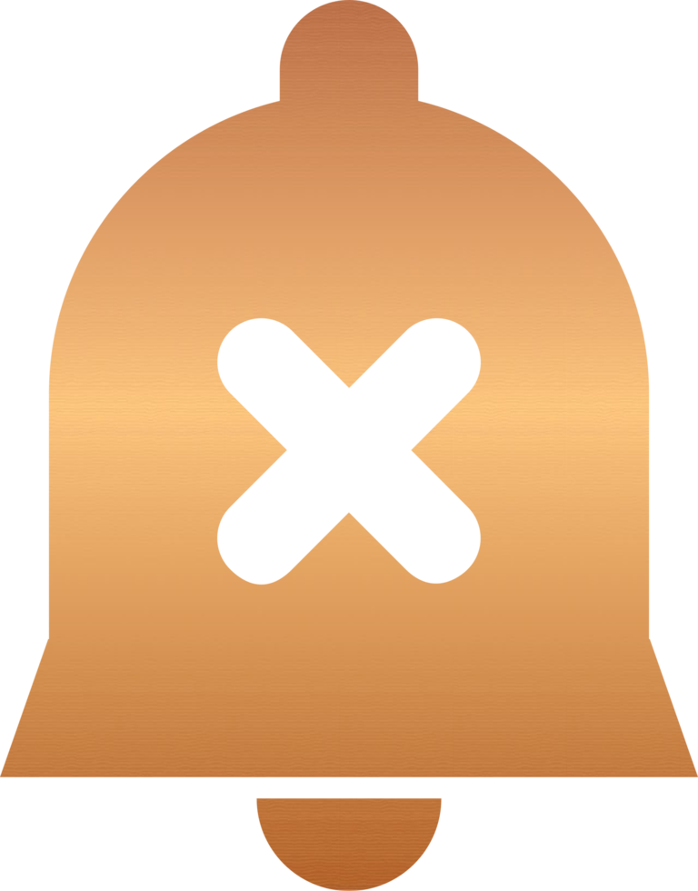 Bronze Disable Notification Icon 11934365 PNG Bronze Disable Notification Icon 11934365 PNG