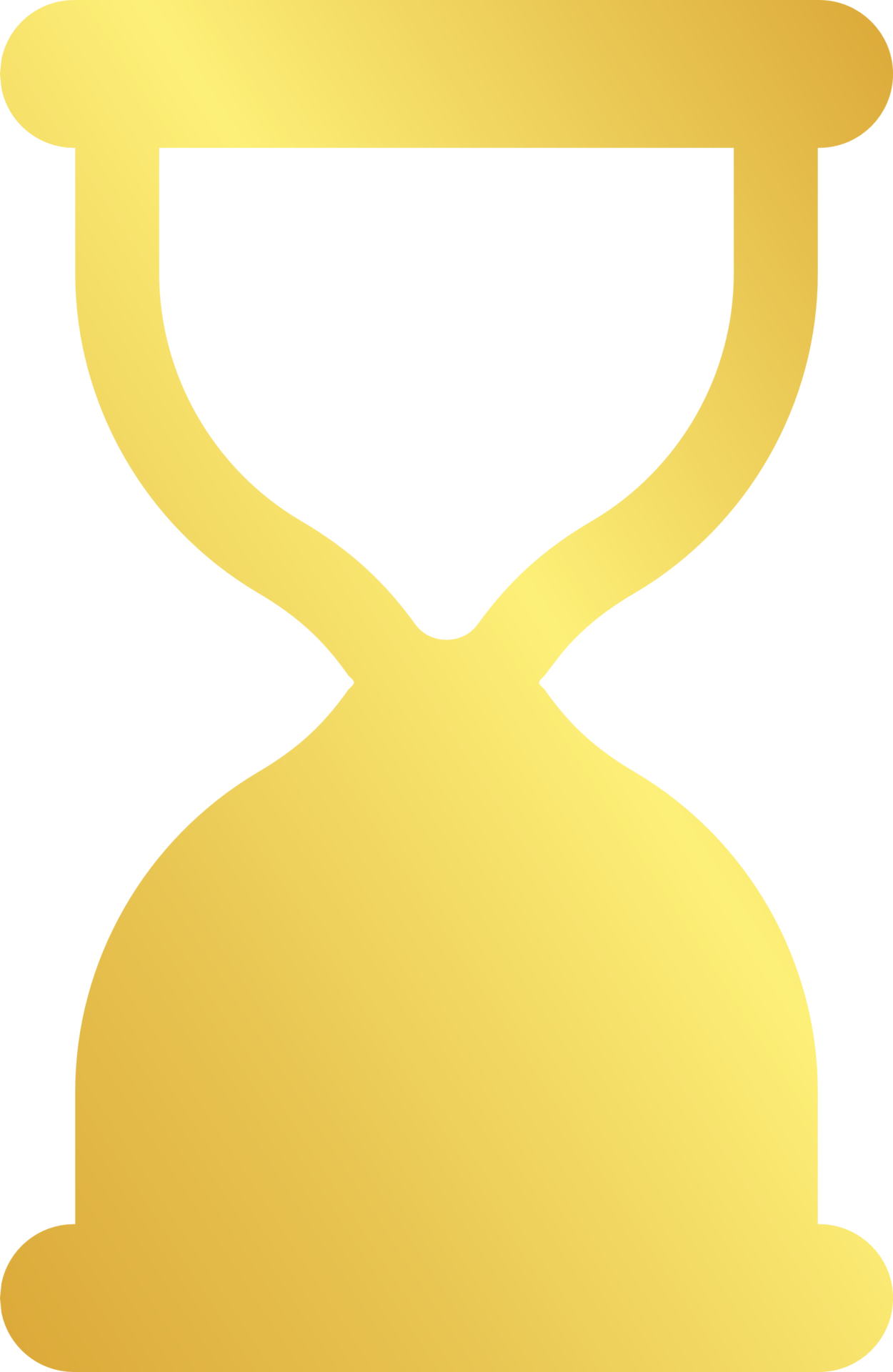 Gold Hourglass Icon 11934389 Png