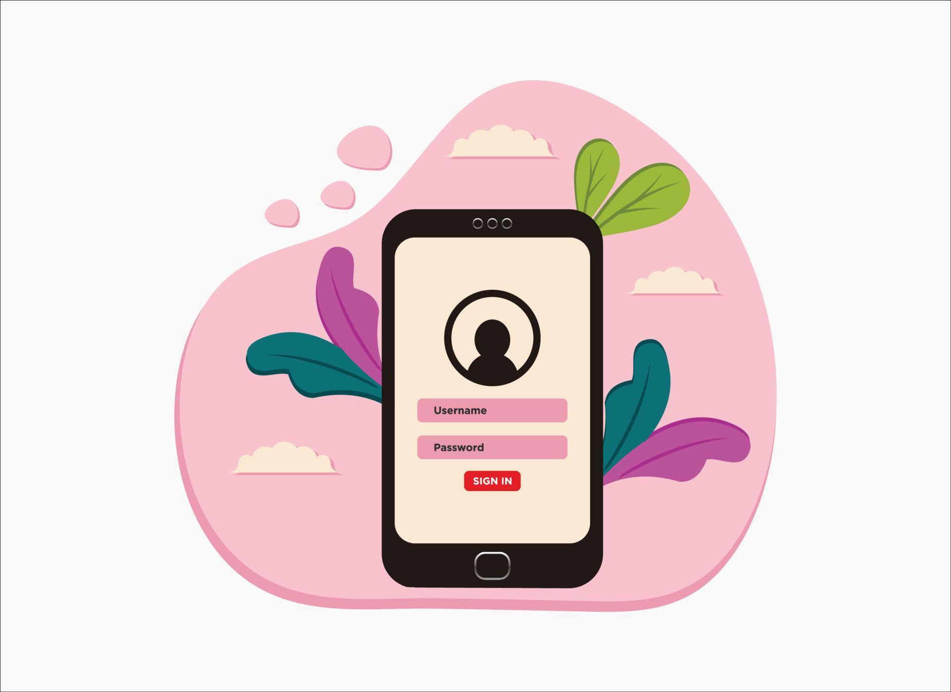 Phone Security Cellphone Access User Authentication Login Password Protection Technology