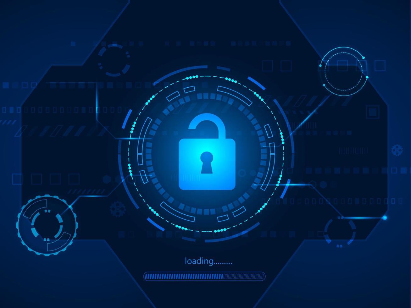 Padlock cyber security.Digital technology unlocking. 11947654 Vector ... Padlock cyber security.Digital technology unlocking. 11947654 Vector ...