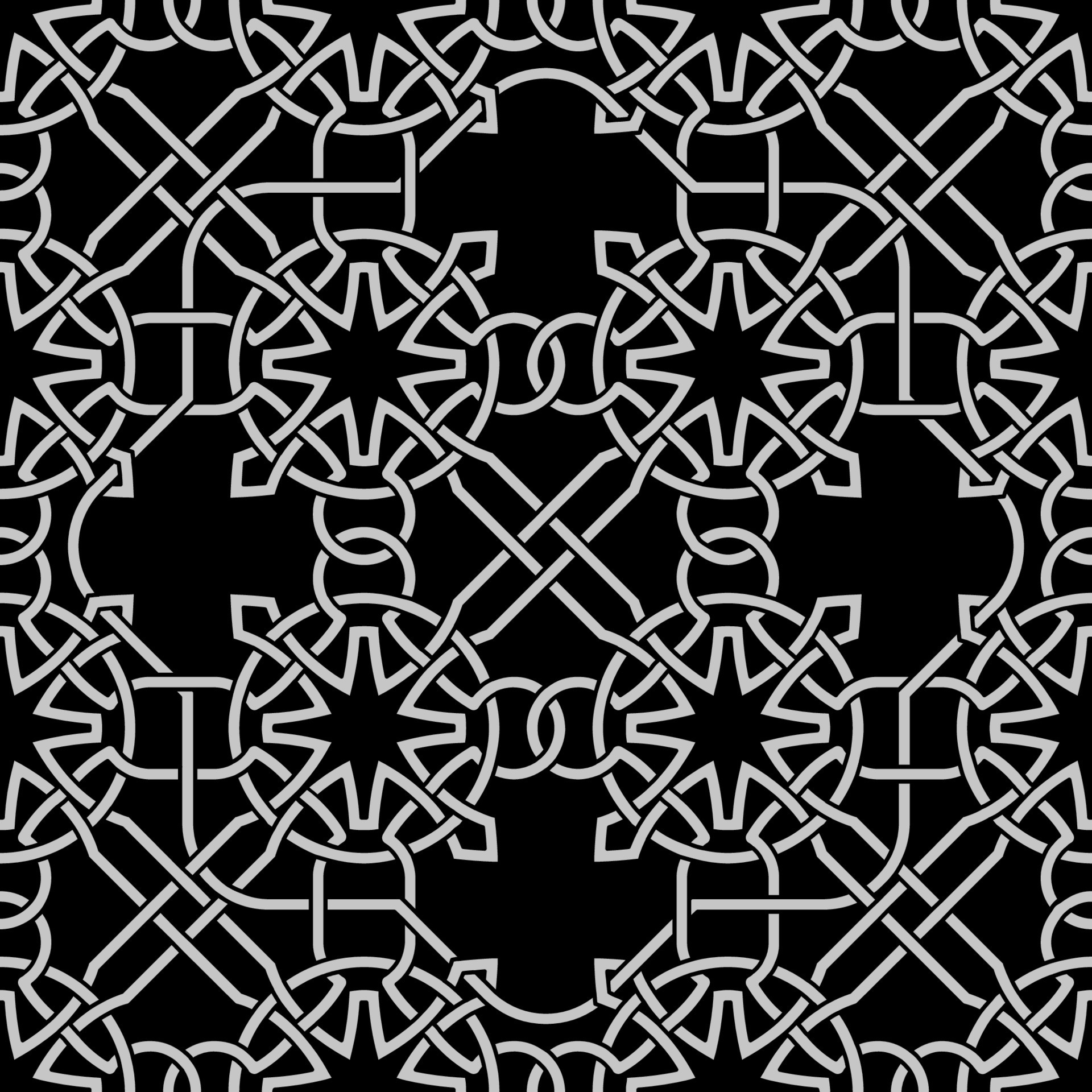 Unique Seamless Pattern With Celtic Knot Background 11947944 Vector Art