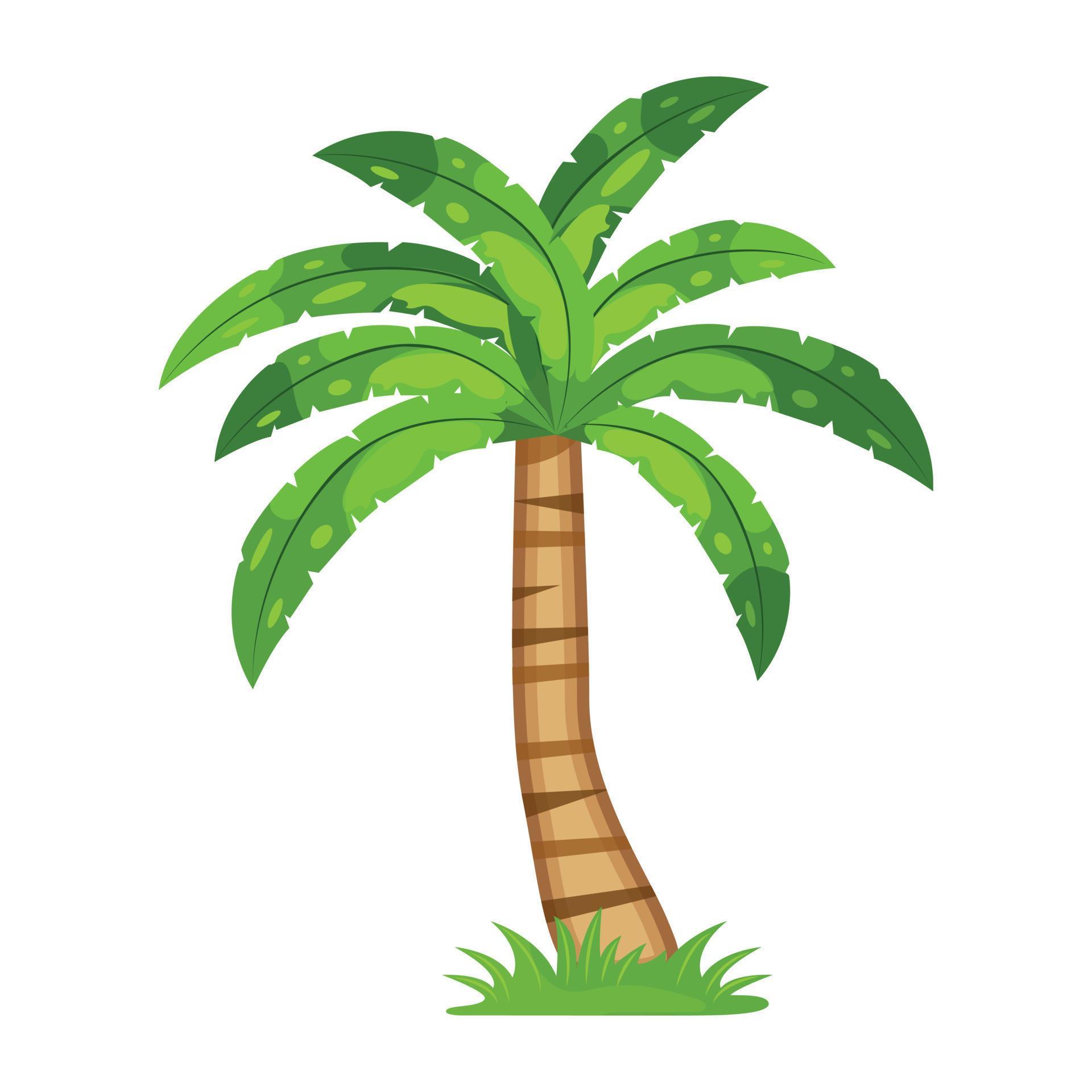 A tree flat vector download 11948105 Vector Art at Vecteezy