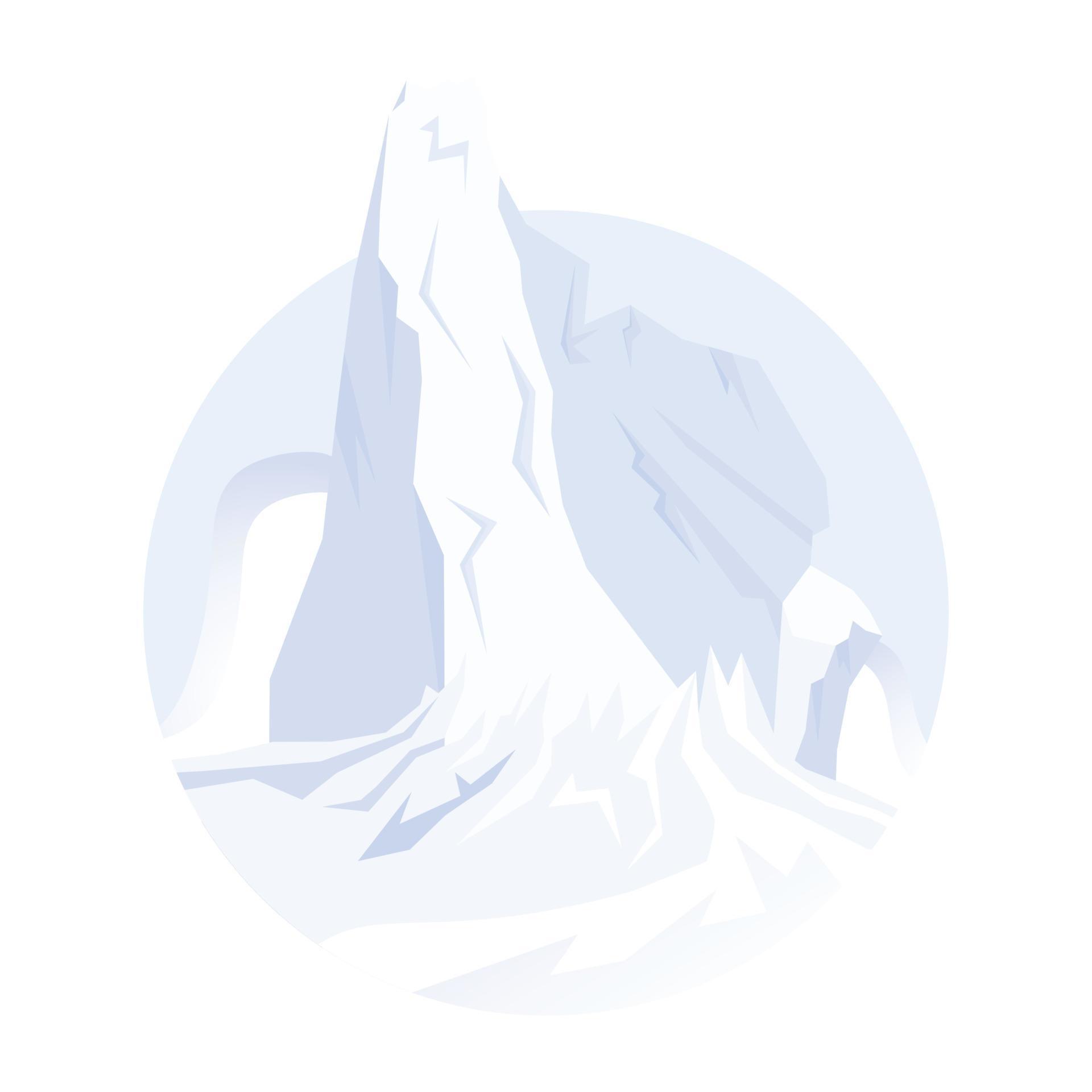 A flat illustration of glacier 11948307 Vector Art at Vecteezy